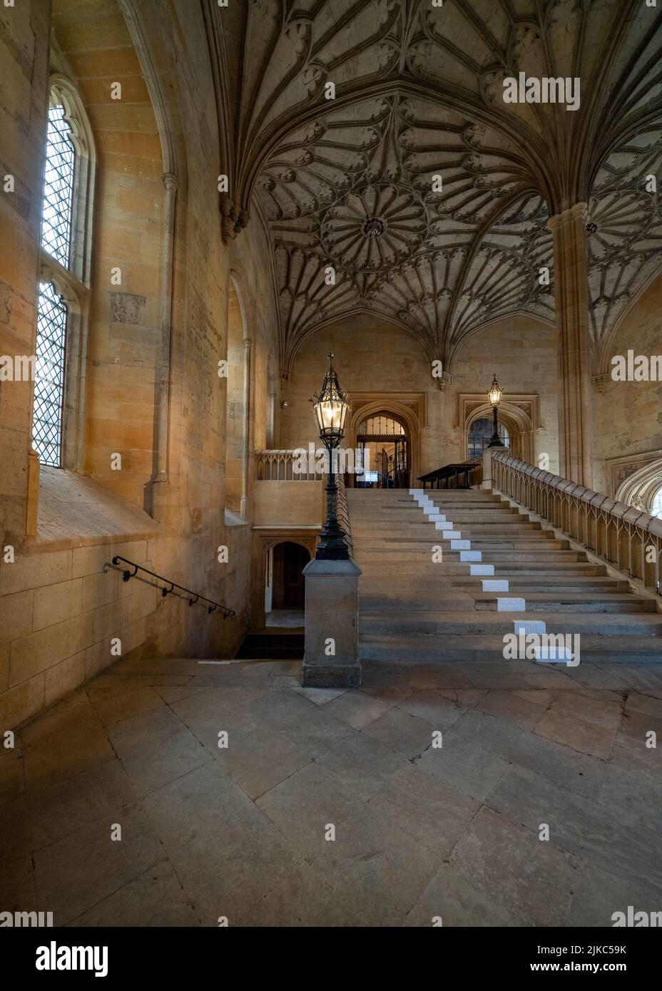 Christ church oxford staircase hi-res stock photography and images - Alamy
