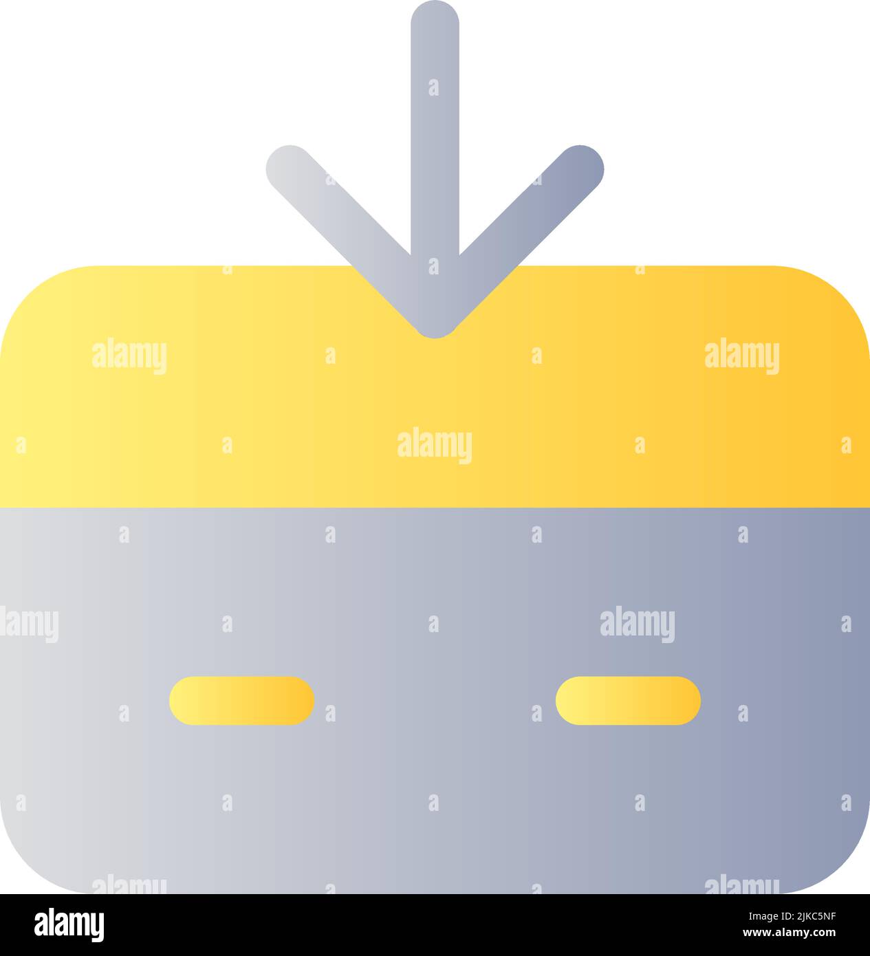 Receive money flat gradient color ui icon Stock Vector Image & Art - Alamy