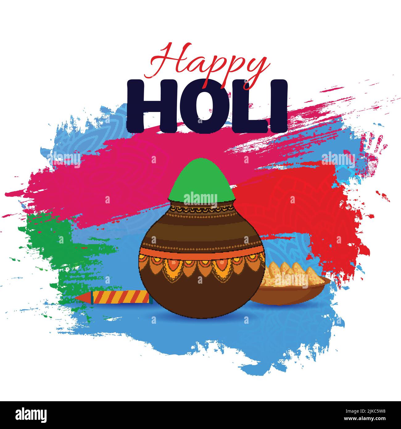 Holi gujiya Cut Out Stock Images & Pictures - Alamy