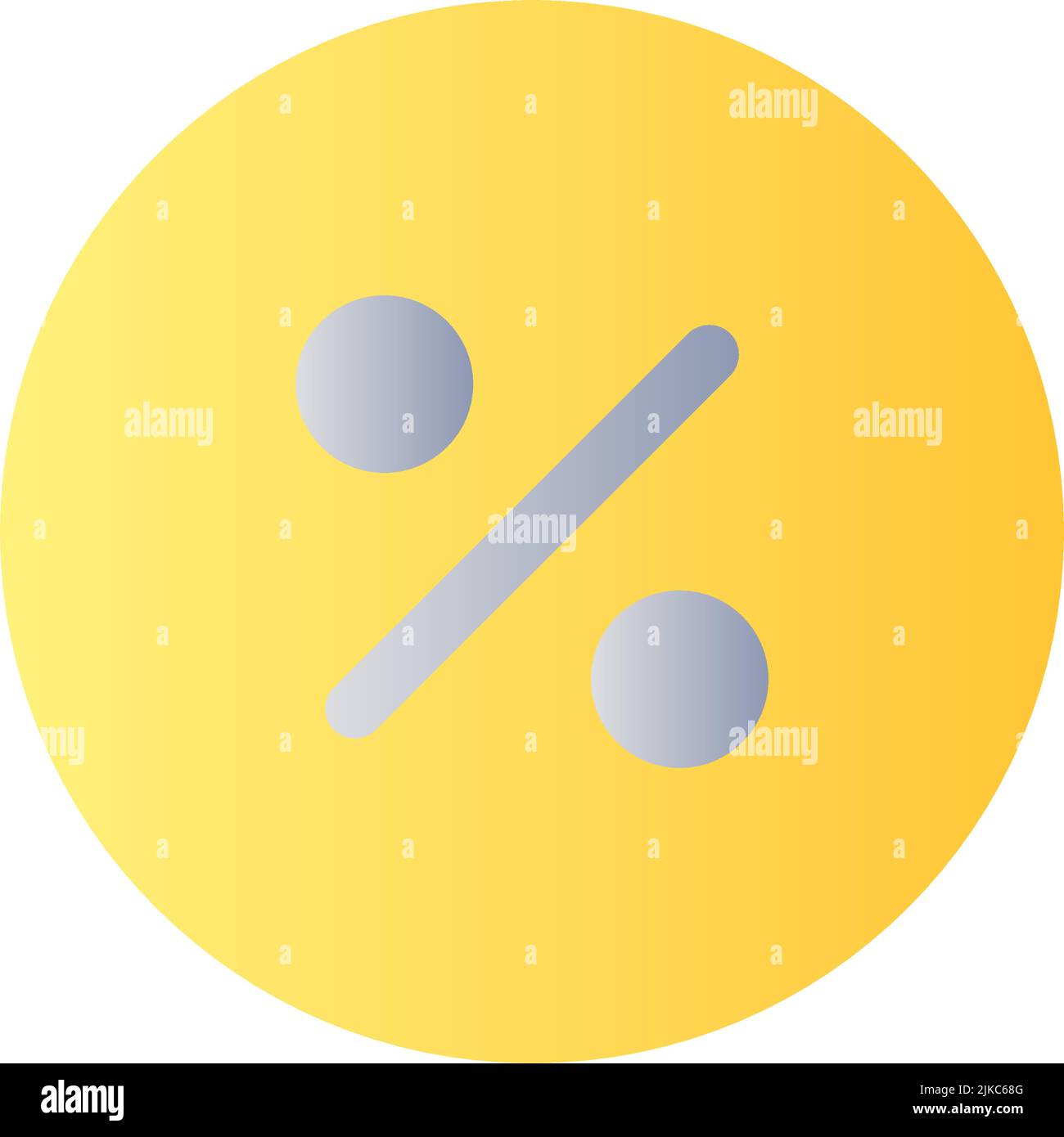 Interest rate flat gradient color ui icon Stock Vector Image & Art - Alamy