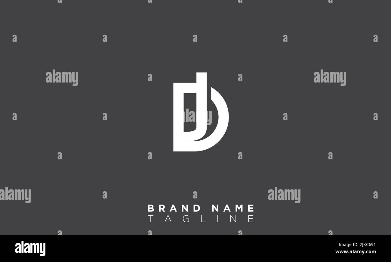 JD Alphabet letters Initials Monogram logo Stock Vector Image & Art - Alamy