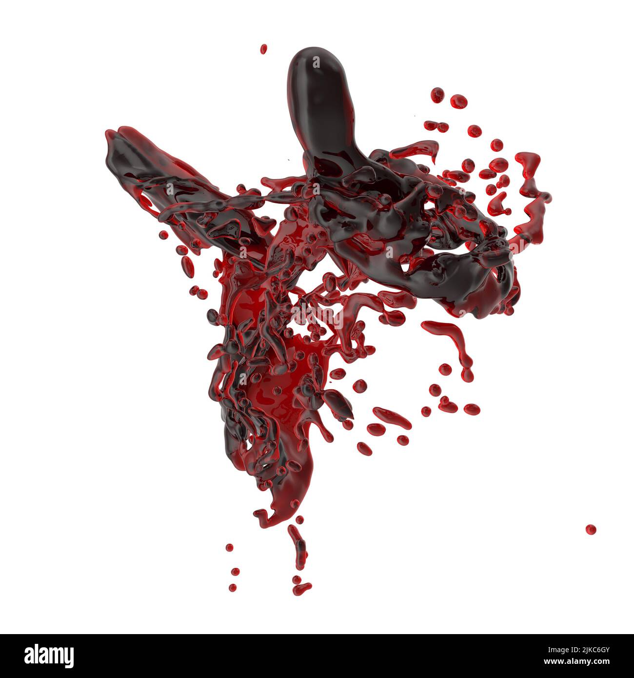 3d Blood Splatter