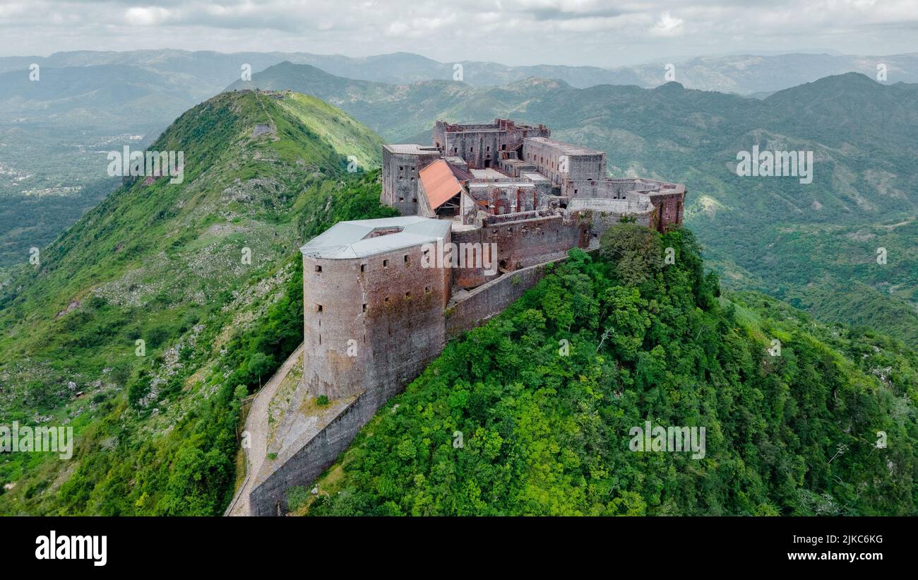 Aerial view wall old fortress hi-res stock photography and images - Alamy
