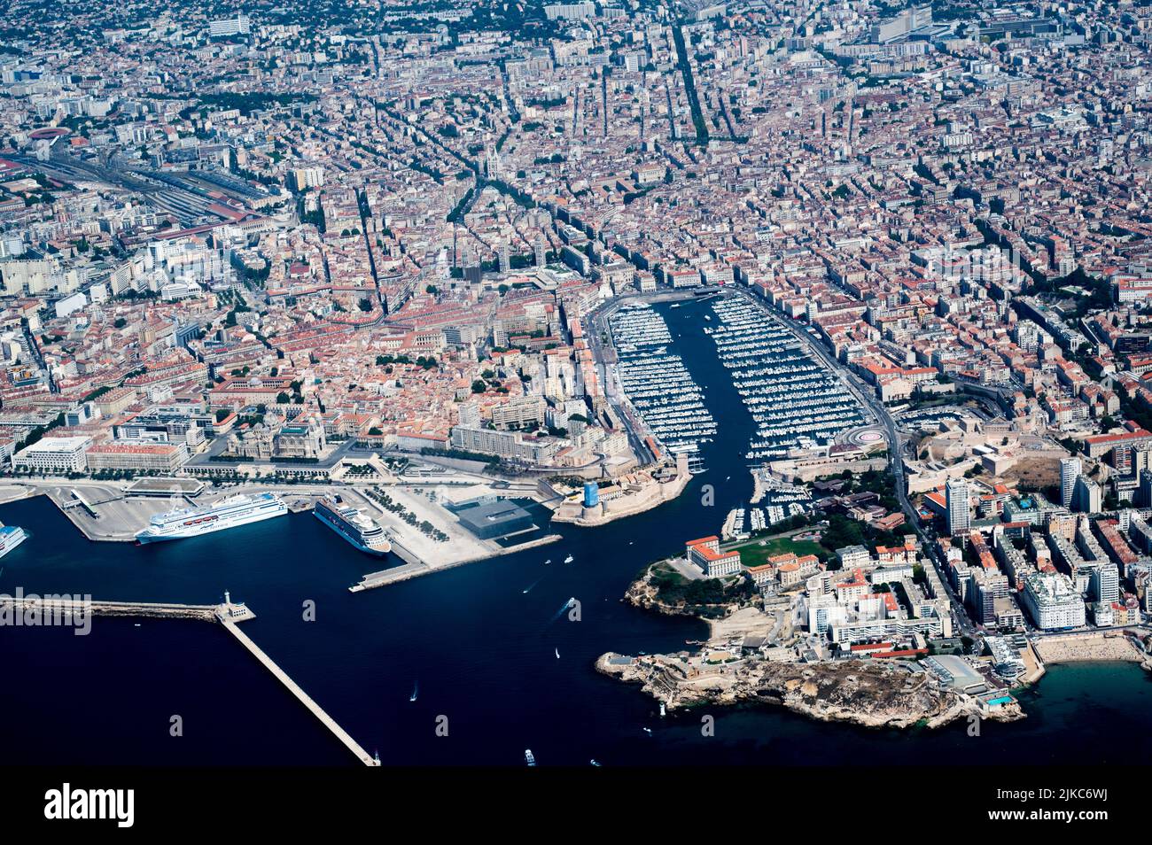 Flying over port hi-res stock photography and images - Alamy