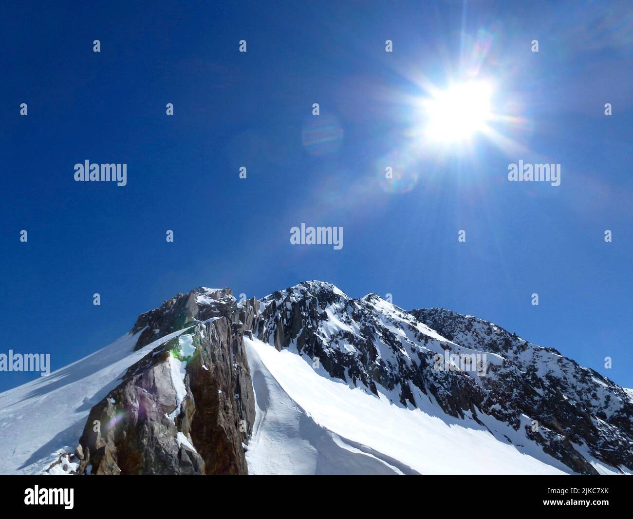 Wilder Pfaff mountain, ski tour, Tyrol, Austria Stock Photo - Alamy