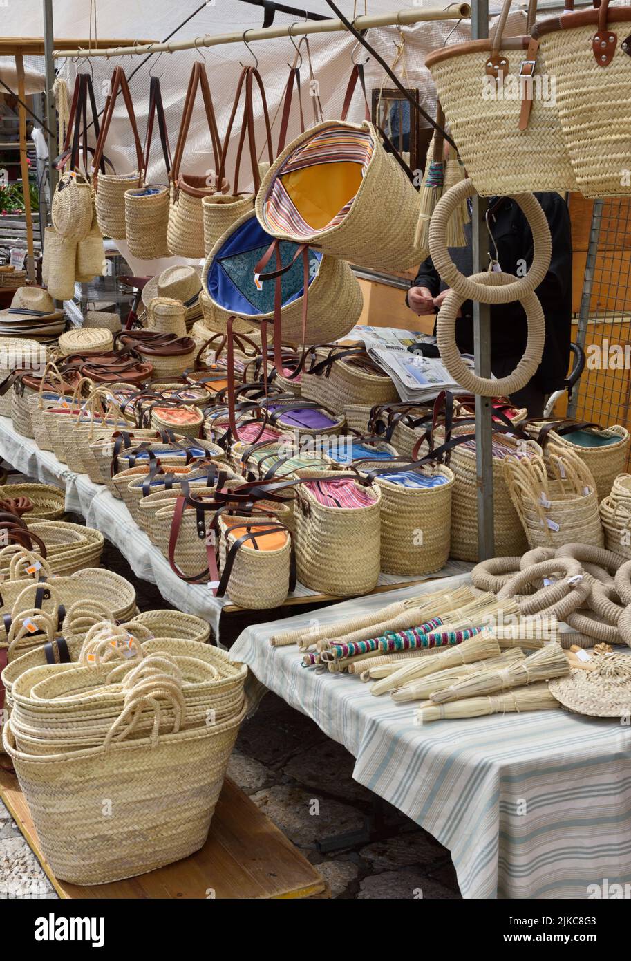 Pollensa Market Day Mallorca Spain Stock Photo - Alamy