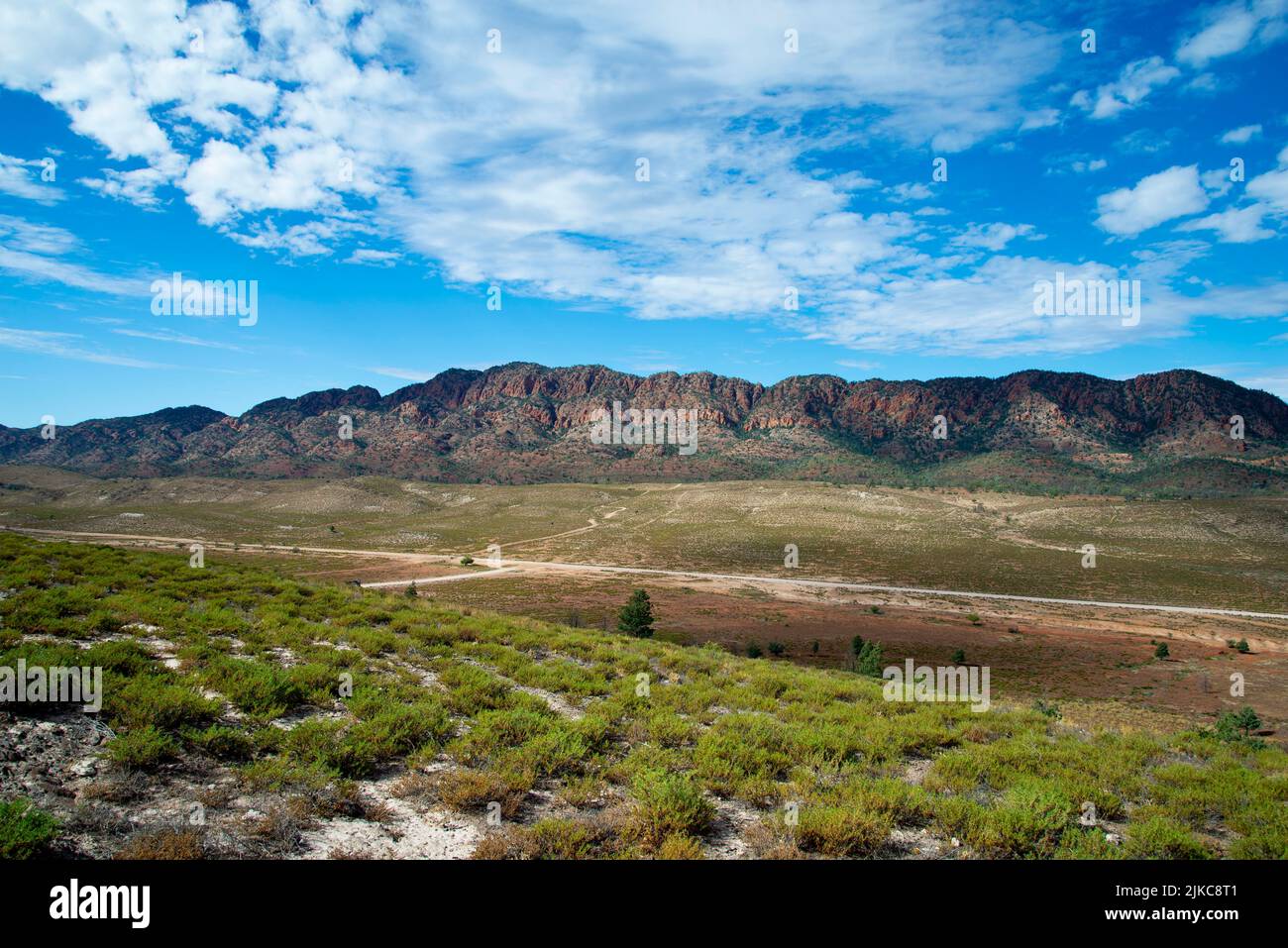 Pugilist Hill Lookout of Flinders Ranges - Australia Stock Photo - Alamy