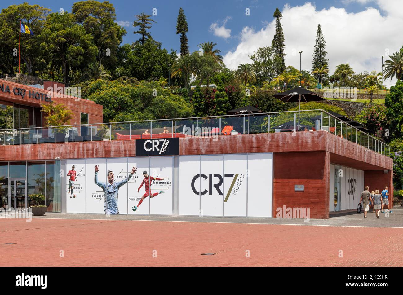 CR7 Cristiano Ronaldo Museum, Funchal, Madeira Stock Photo - Alamy
