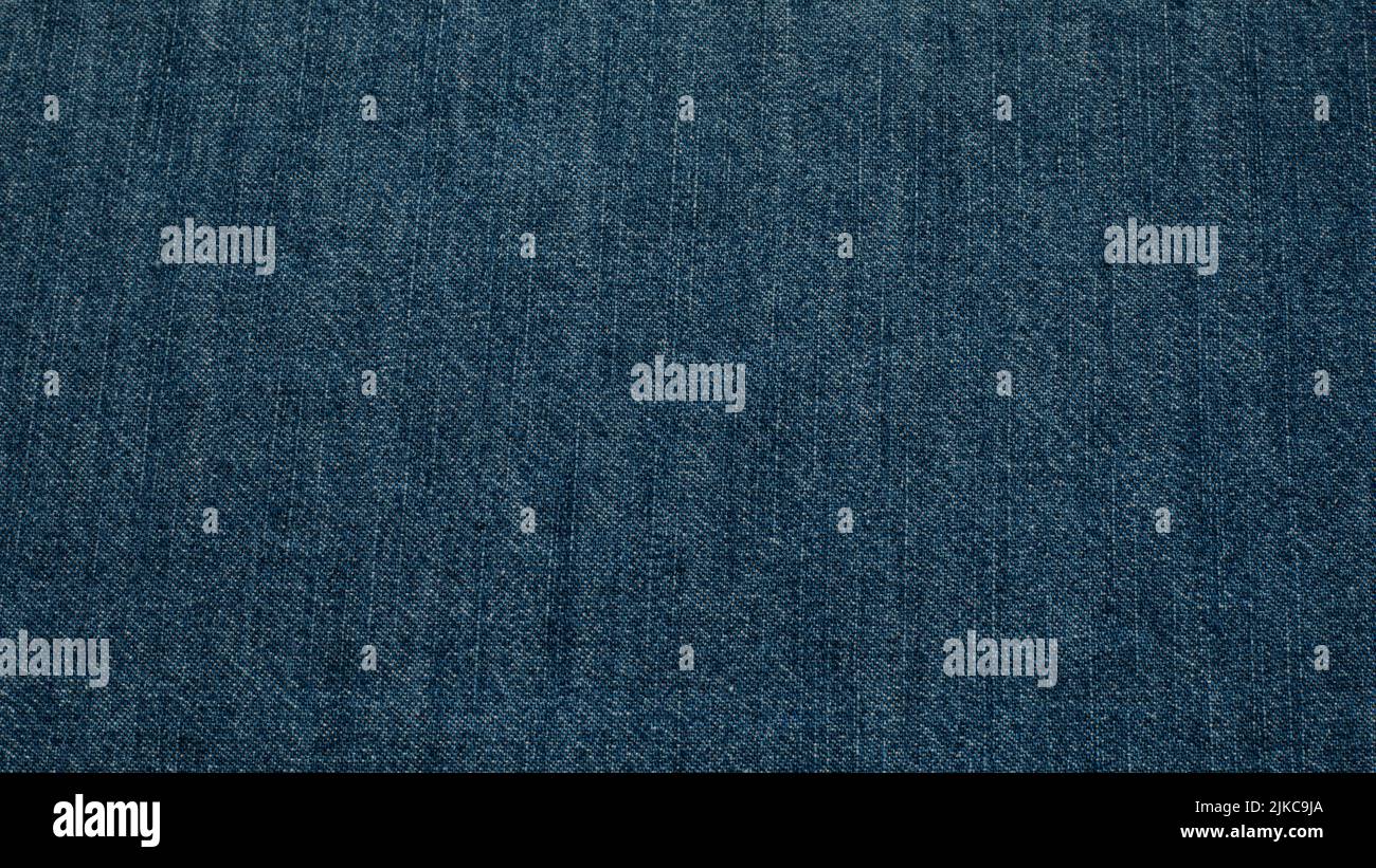 Close-up detail of dark blue denim fabric texture Stock Photo - Alamy