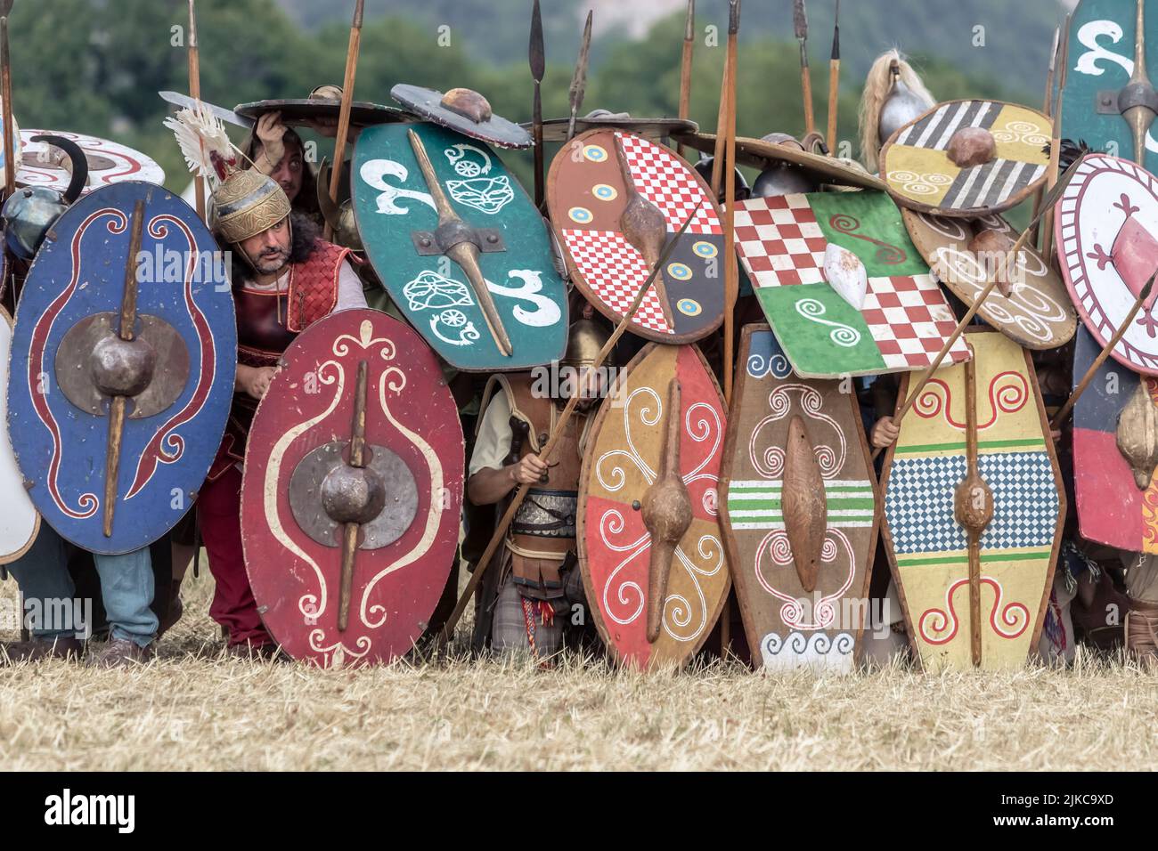 Gallic tribe hi-res stock photography and images - Alamy