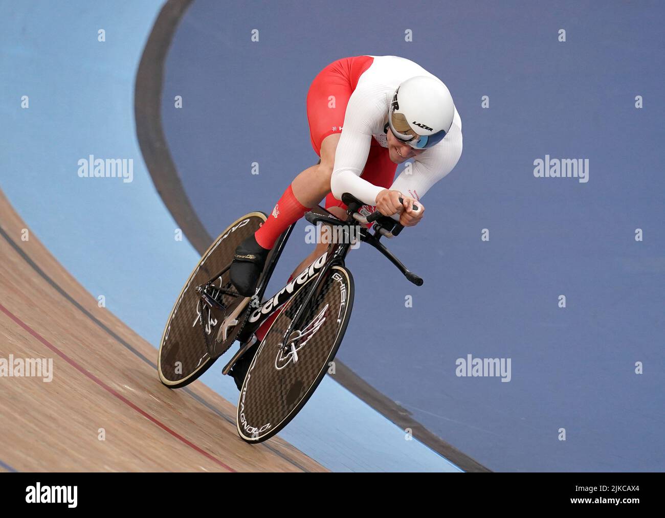 England's Hayden Norris during the Men's 1000m Time Trial Final at Lee ...