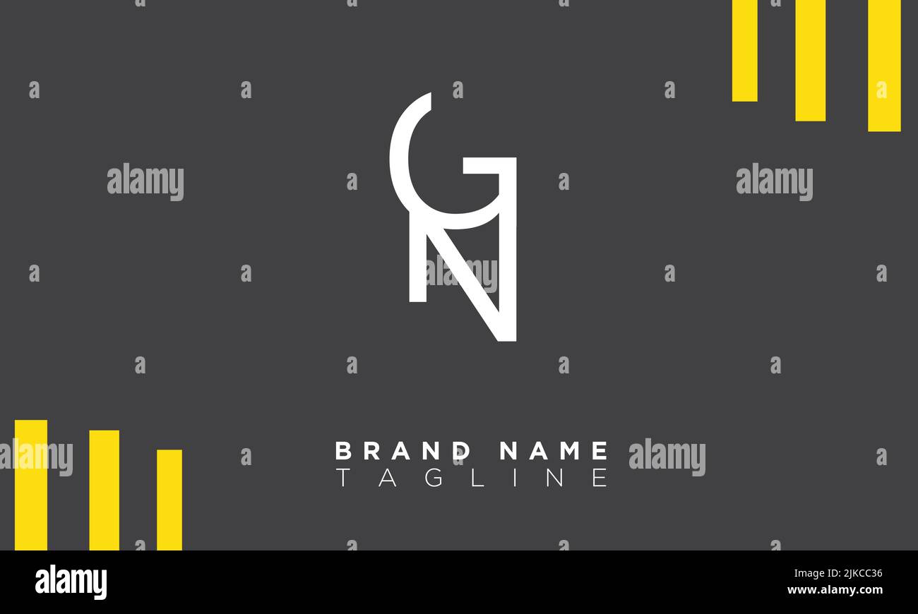 GN Alphabet letters Initials Monogram logo Stock Vector Image & Art - Alamy