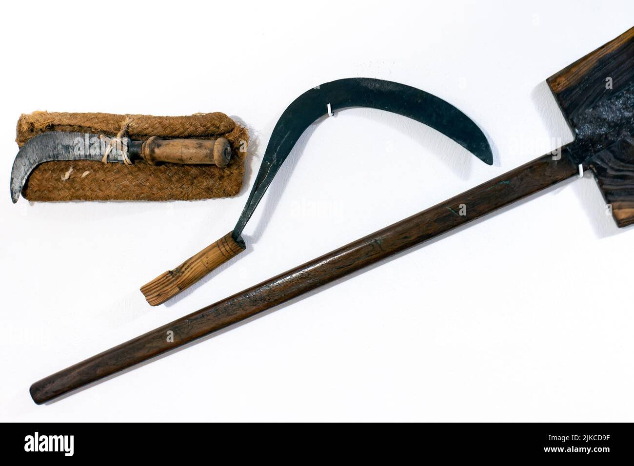 Old harvesting equipment hi-res stock photography and images - Alamy