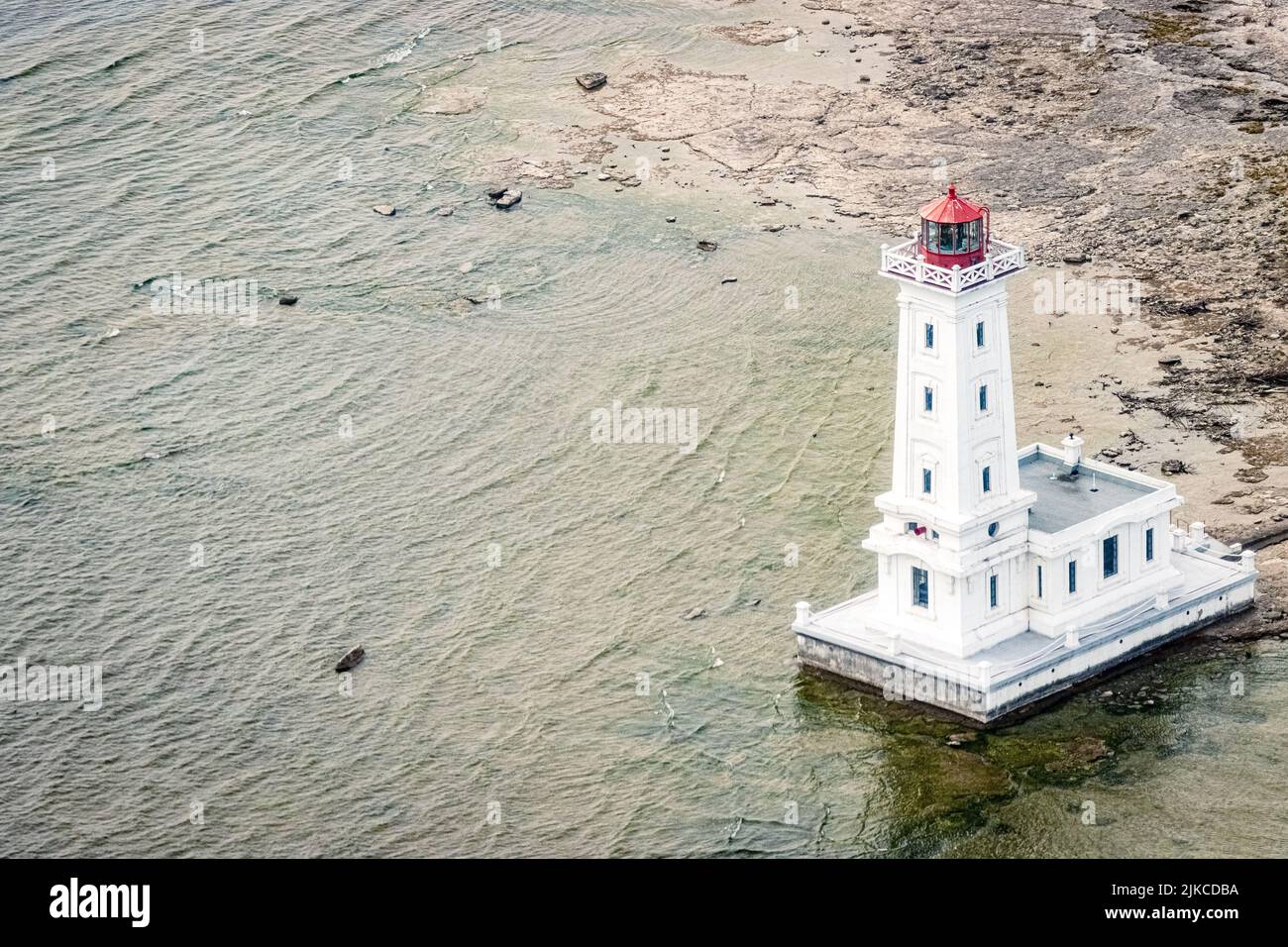 Point abino lighthouse hi-res stock photography and images - Alamy