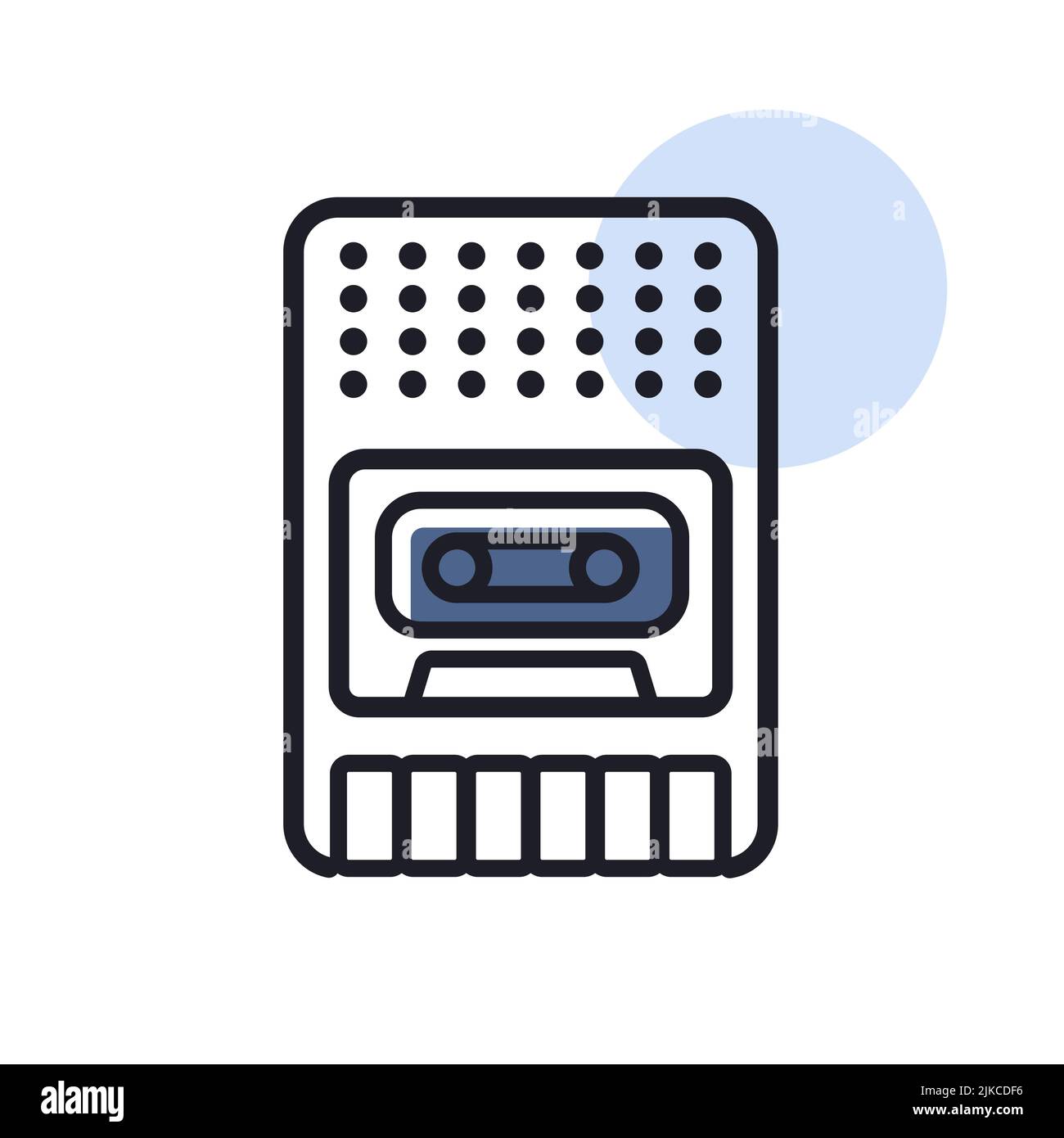Mono portable record player Stock Vector Images - Alamy