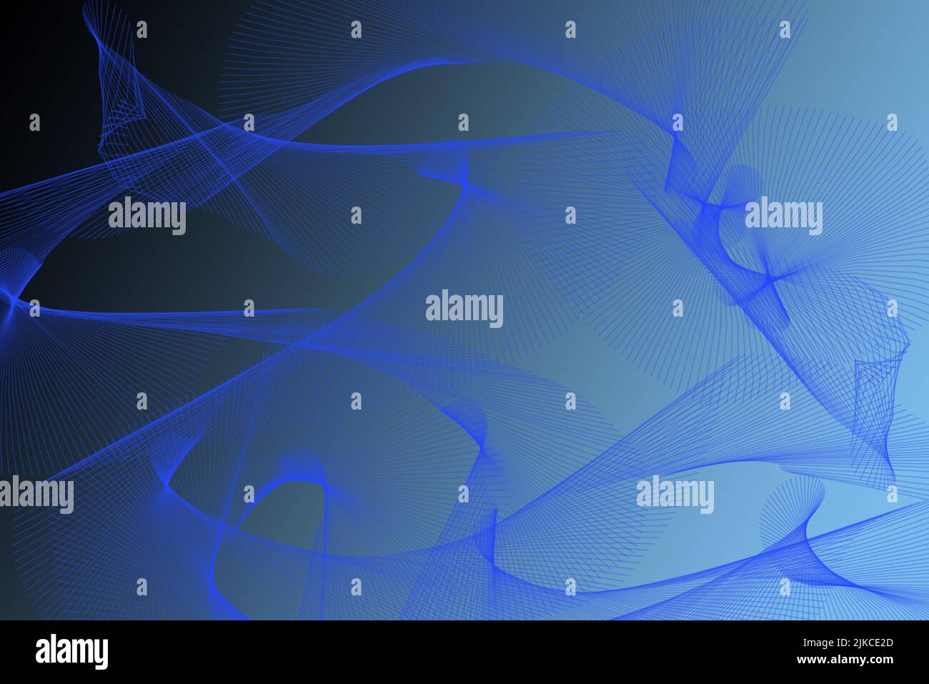 Abstract background with light blue wave lines Stock Photo - Alamy