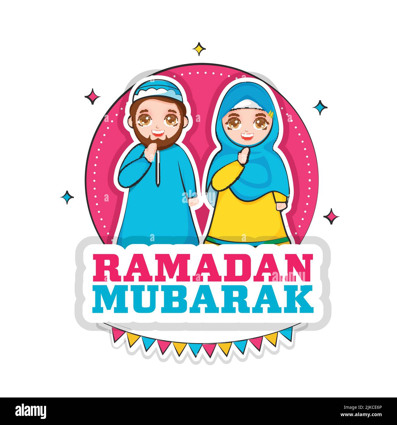 Salam pose Stock Vector Images - Alamy