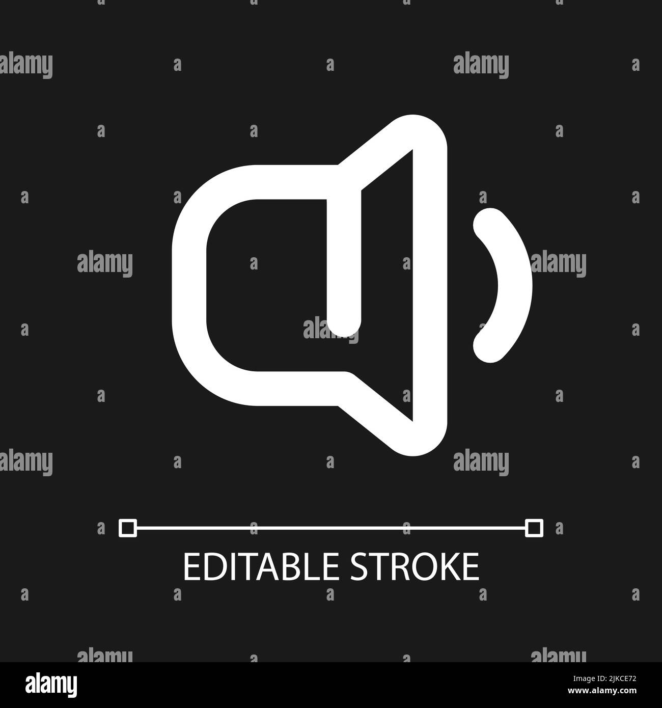 Change ringer volume pixel perfect white linear ui icon for dark theme ...