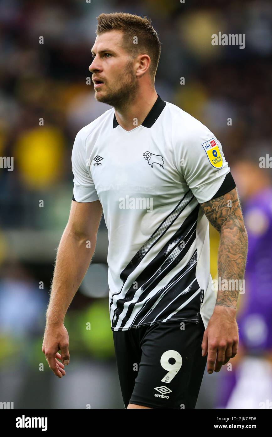 Derby County’s James Collins during the Sky Bet League One match at ...