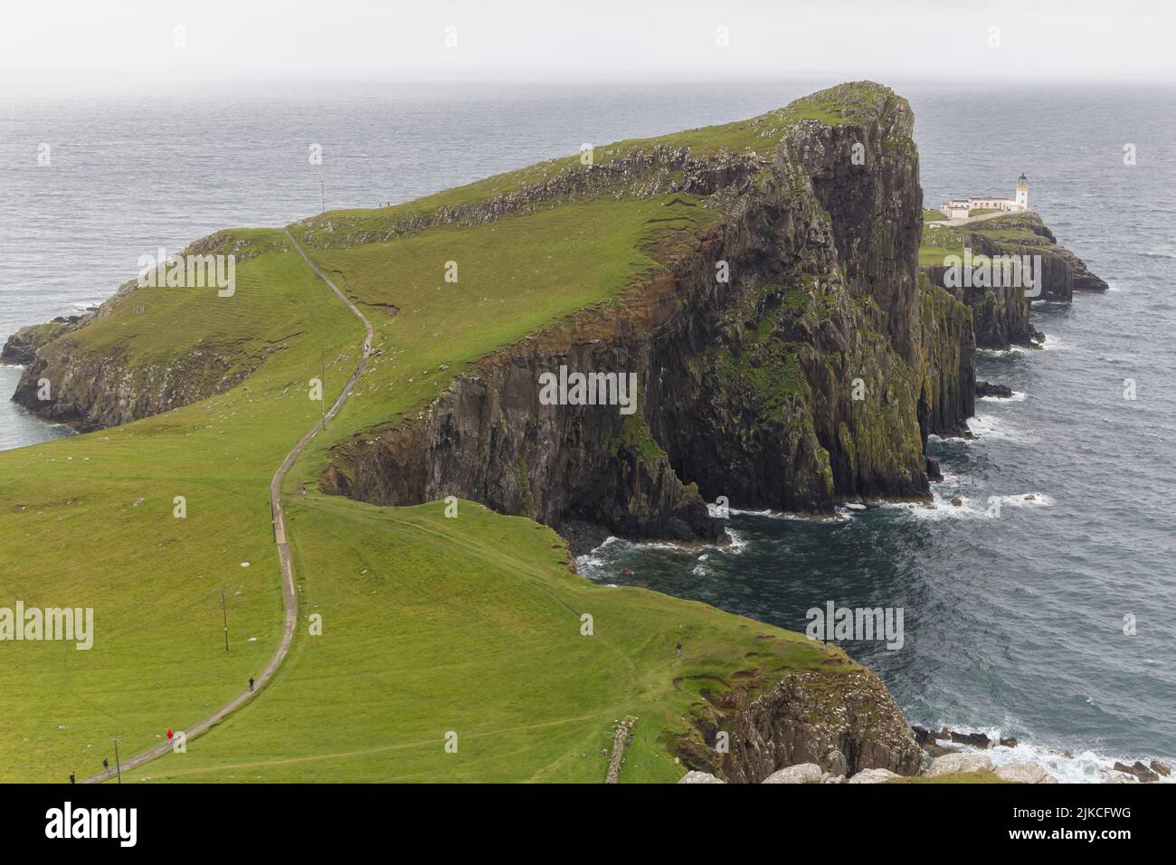 The Neist Point on the Isle of Skye in Scotland Stock Photo - Alamy