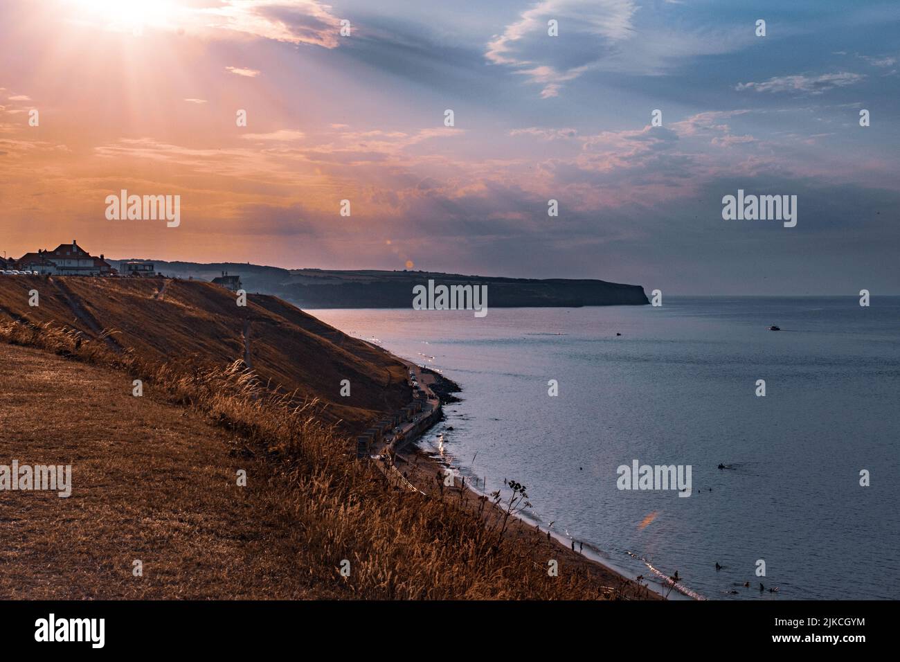 A beautiful shore with a calm sea during sunny day - great for natural ...