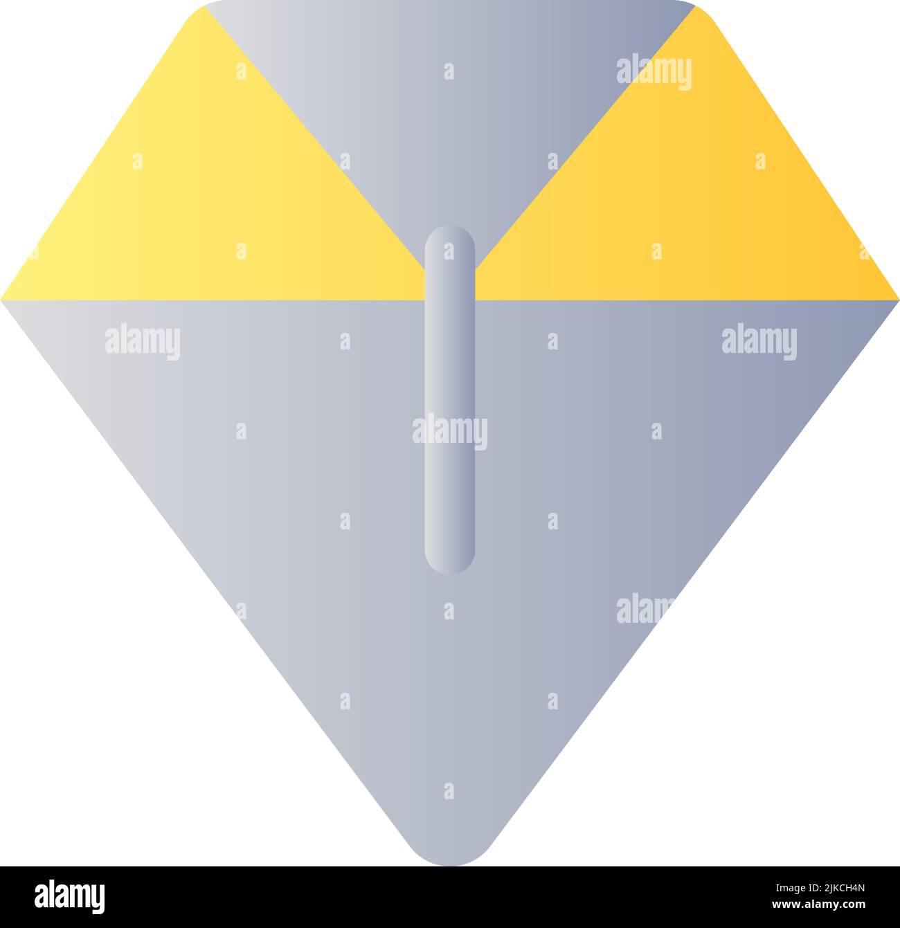 Diamond flat gradient color ui icon Stock Vector Image & Art - Alamy