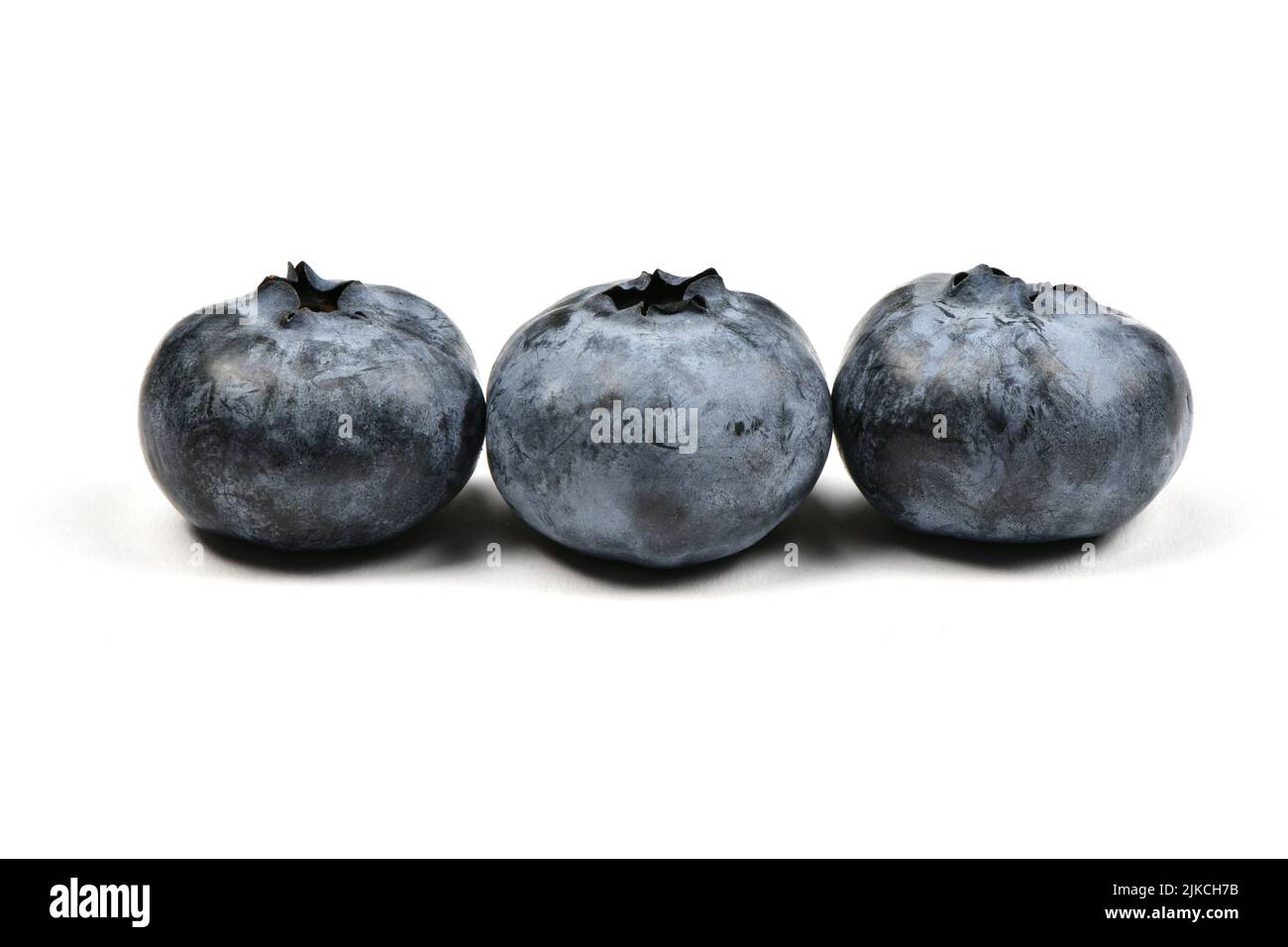 Blueberries ripe and tasty. Isolated on white background. High ...