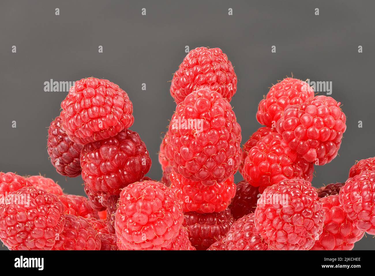 Raspberry ripe and tasty. Isolated on white background. High resolution ...