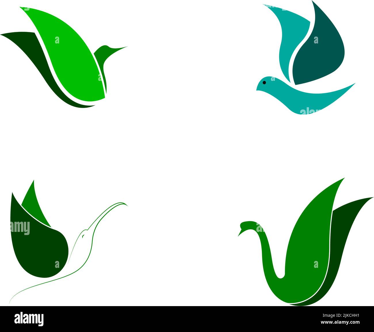 bird logo illustration design Stock Vector Image & Art - Alamy