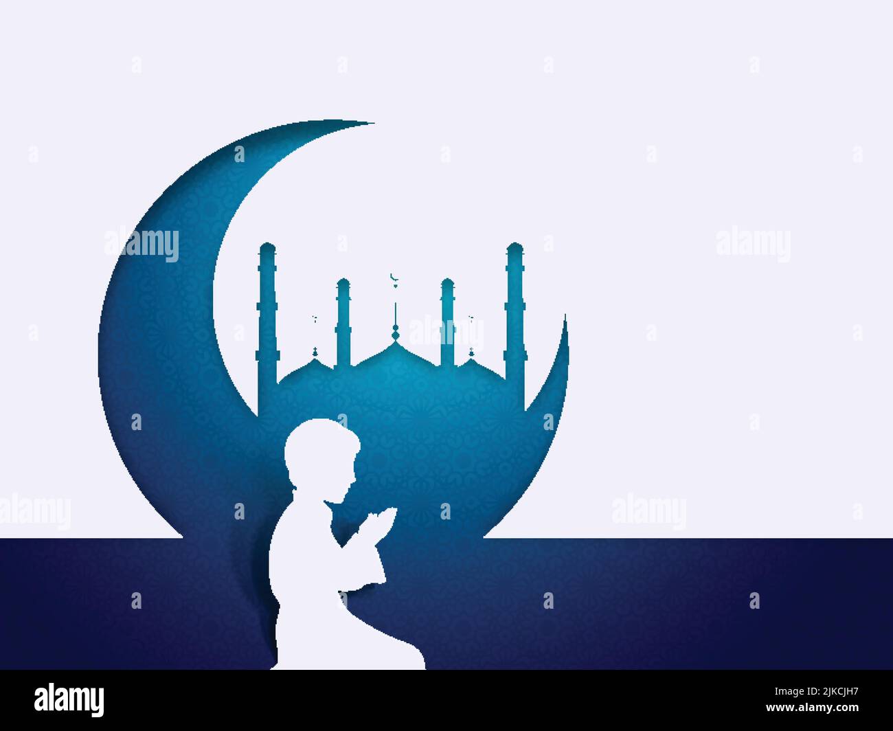 Boy mosque Stock Vector Images - Alamy