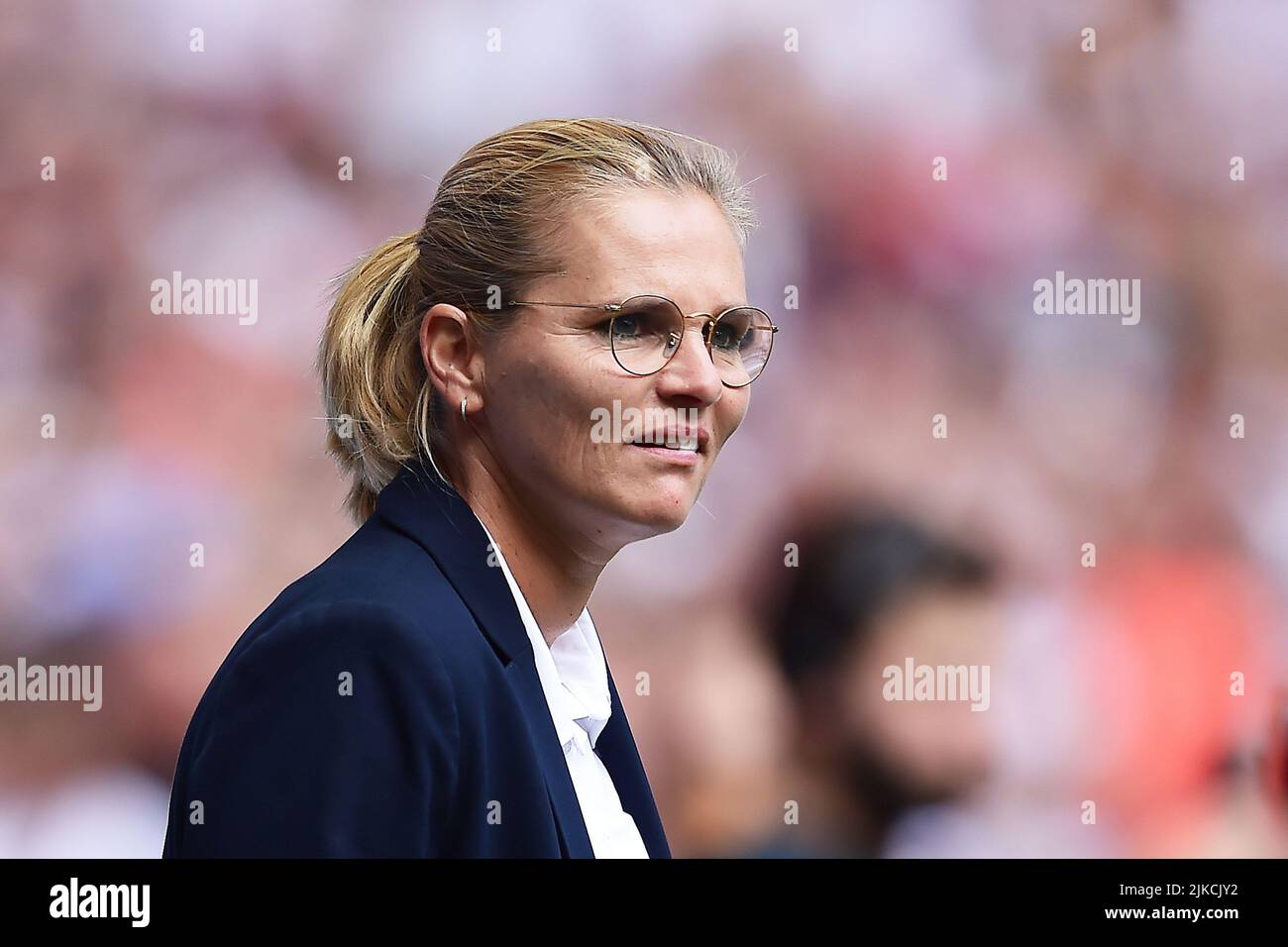 London Uk 31st July 2022 Sarina Wiegman The England Womens