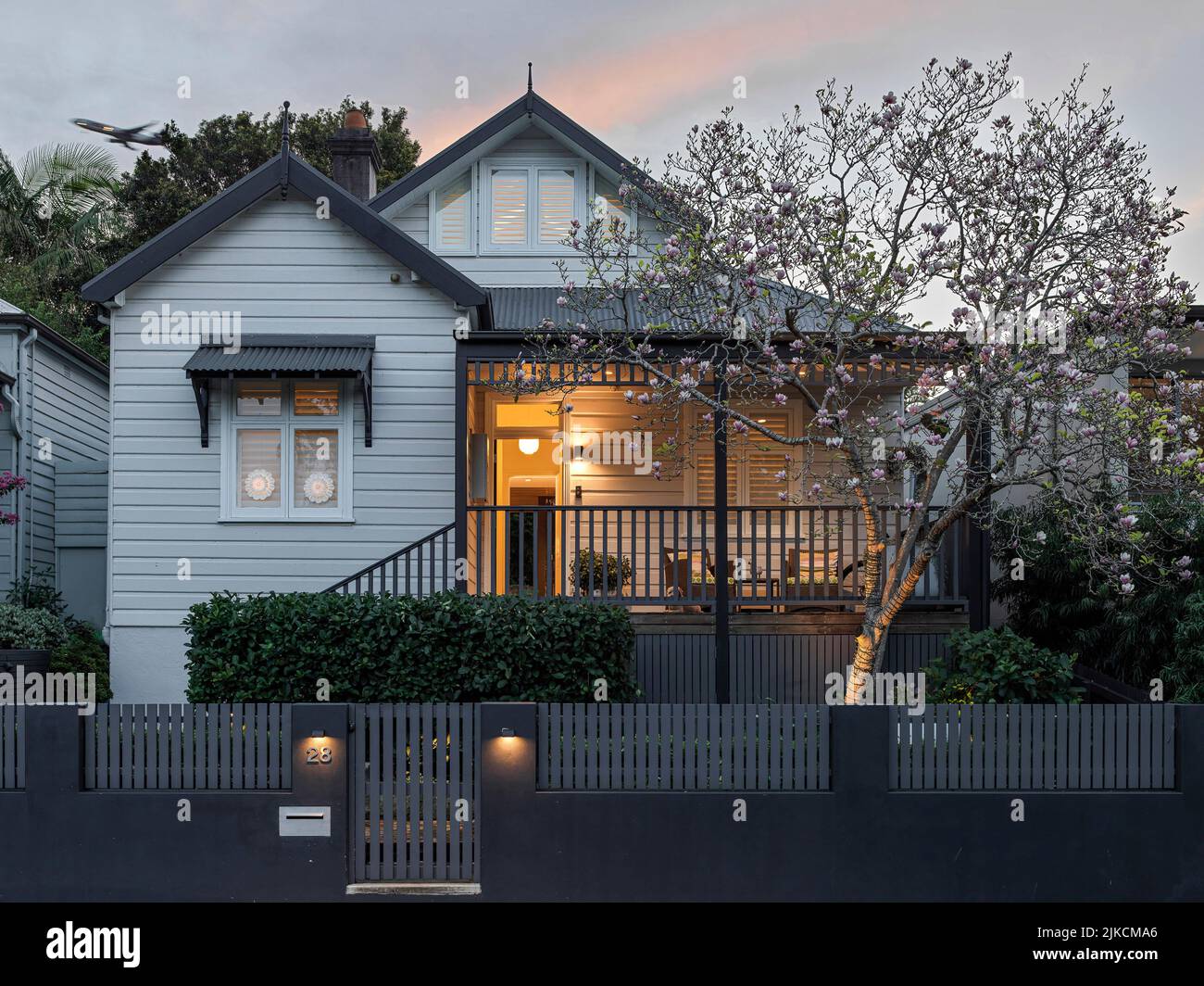 Front elevation highlighting original house from street. Lilyfield ...