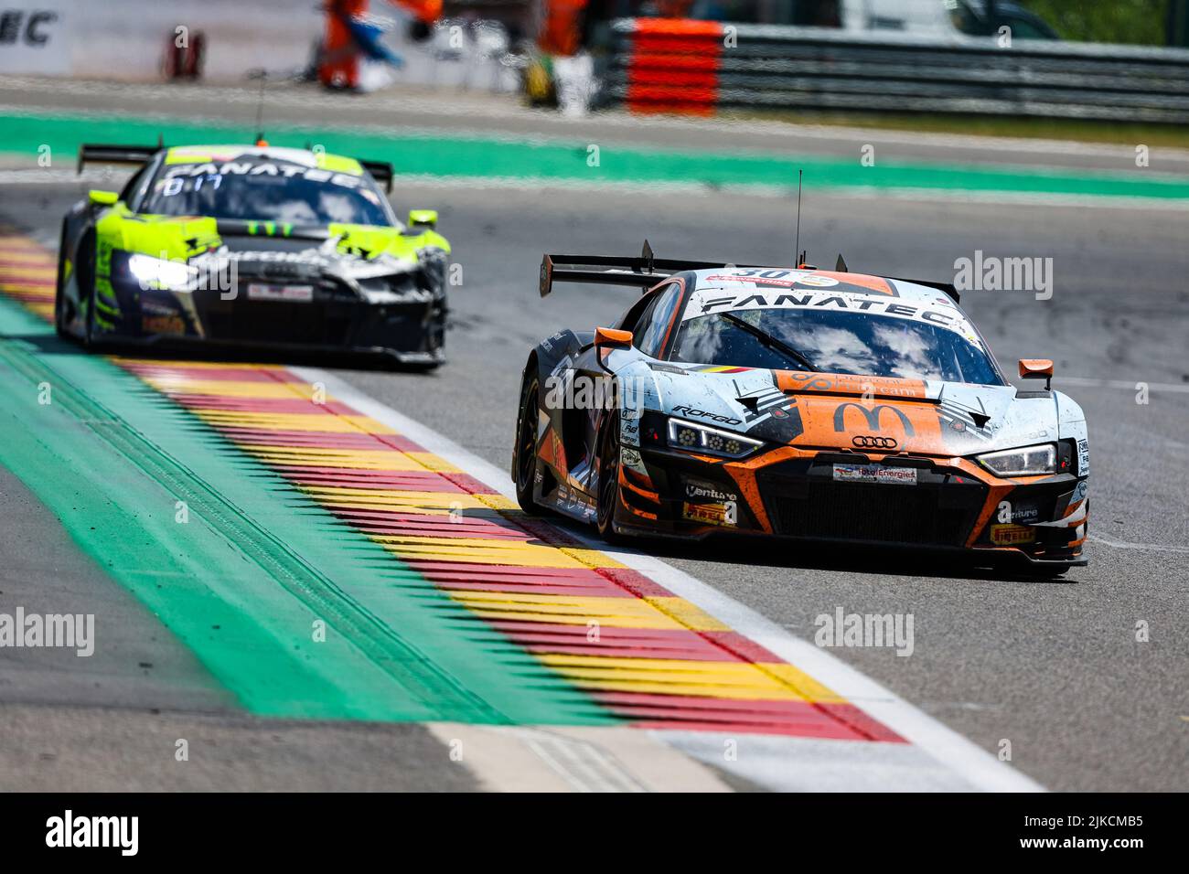 30 Team WRT, Audi R8 LMS evo II GT3 of Thomas NEUBAUER, Benjamin GOETHE ...
