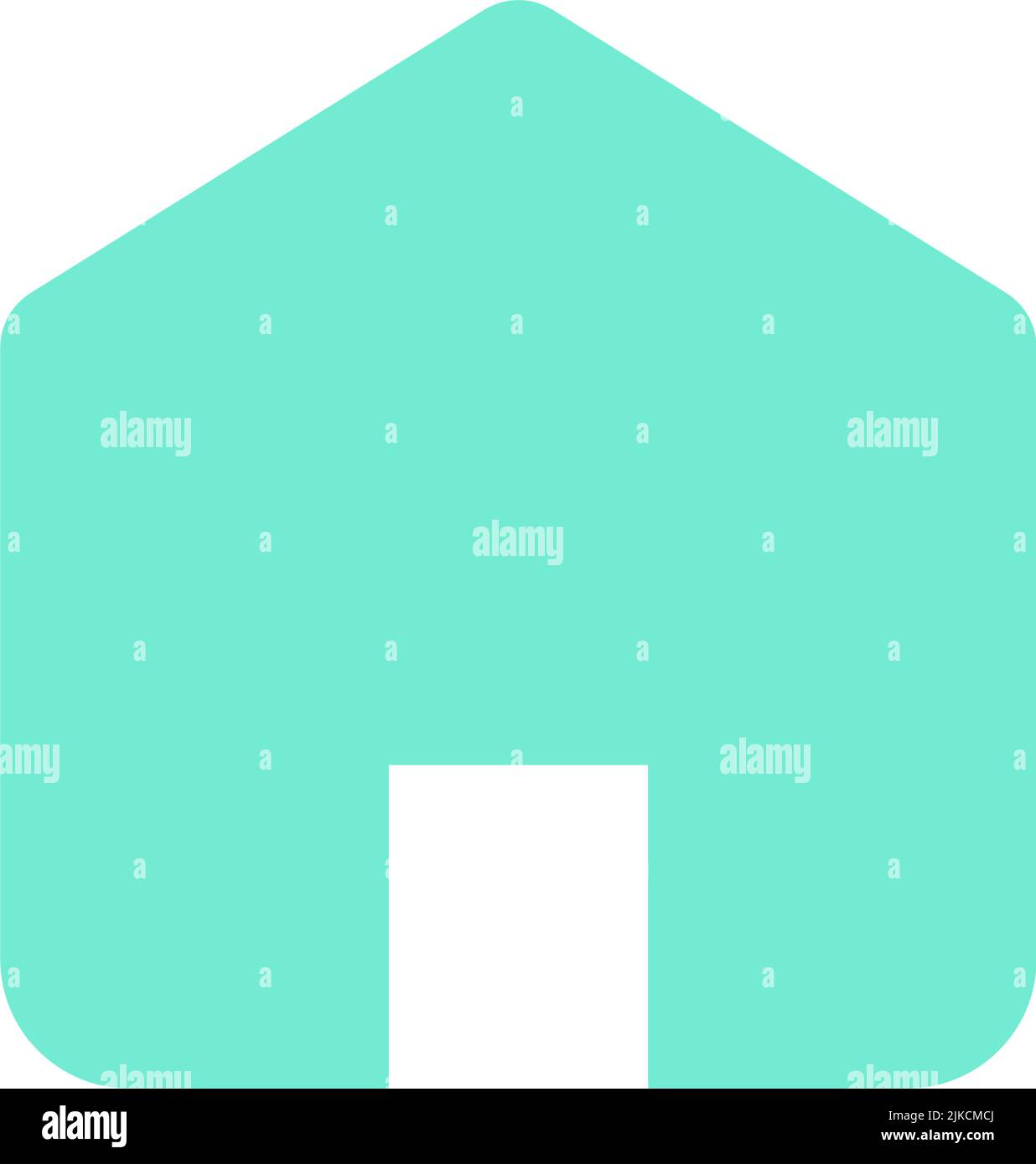 Home flat color ui icon Stock Vector Image & Art - Alamy