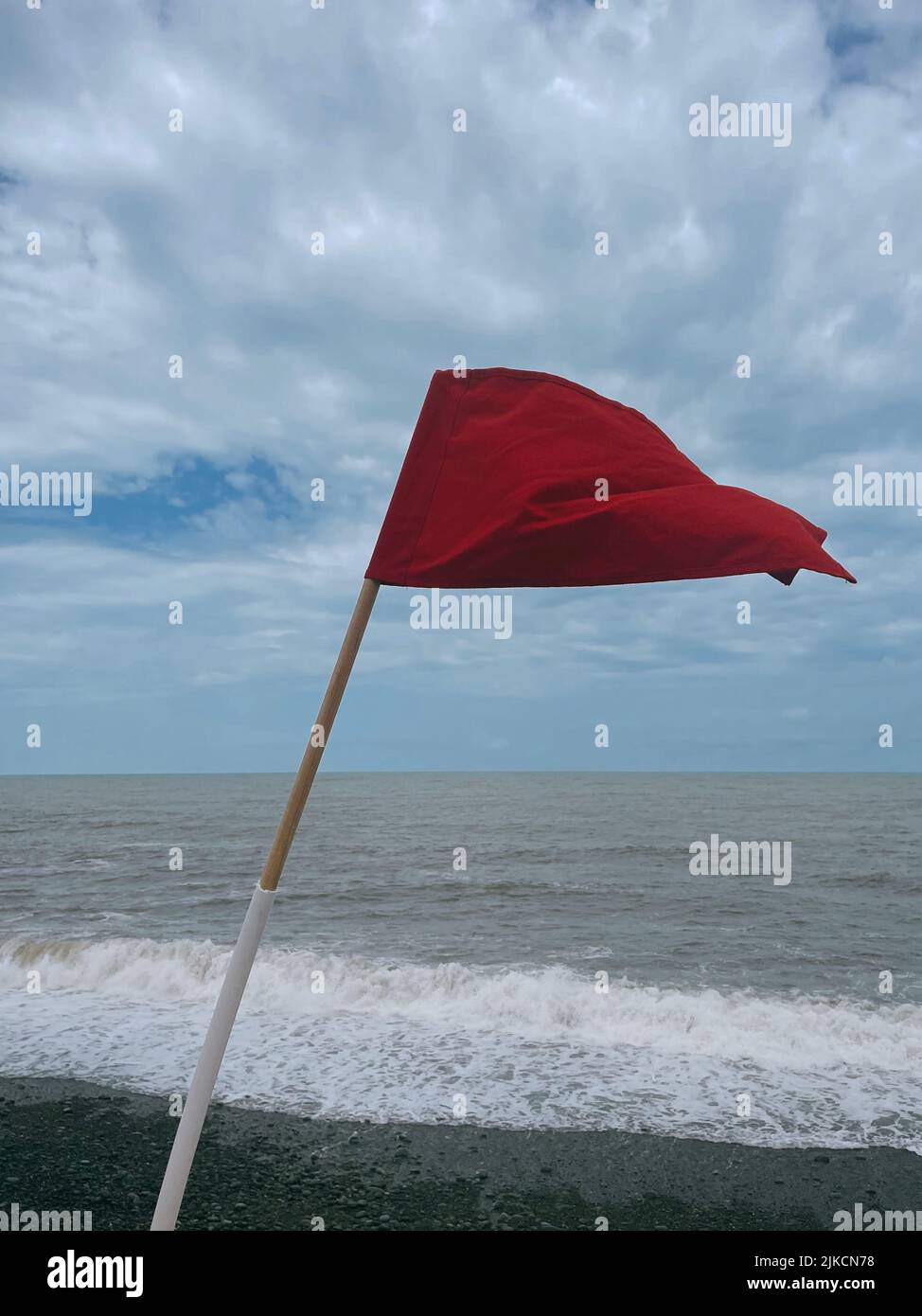 Storm warning flag hi-res stock photography and images - Alamy