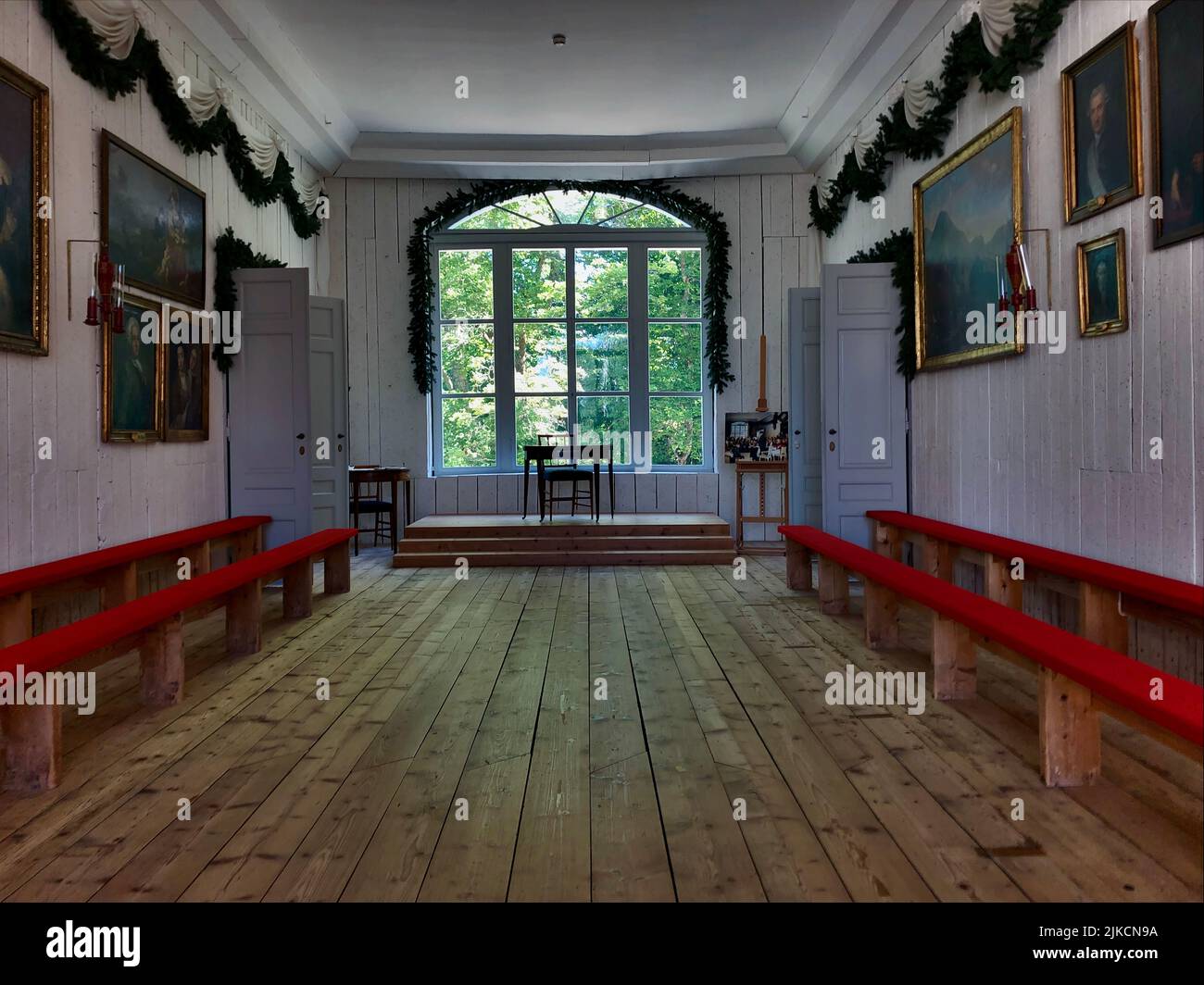 A museum room where Norway got its own constitution and stopped being ...