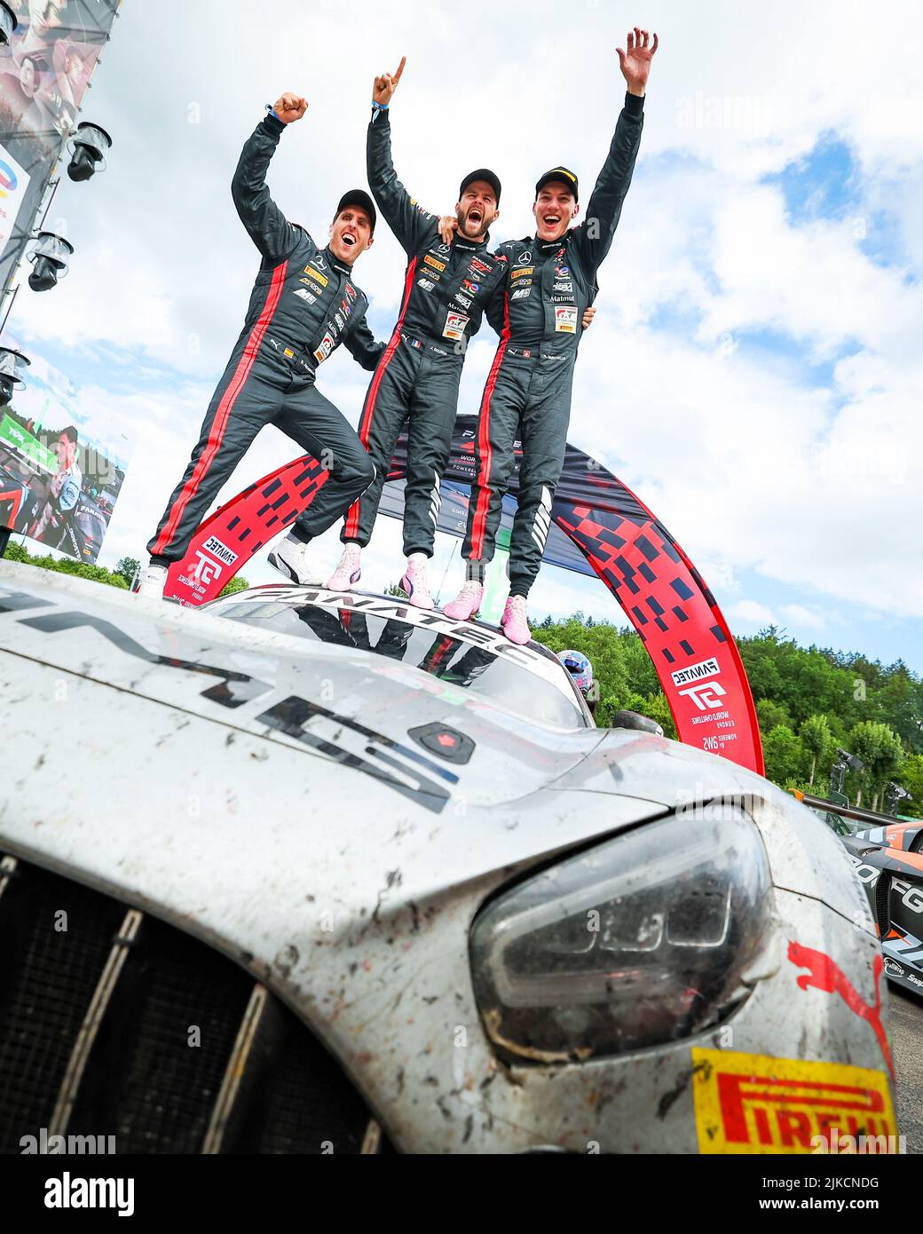 88 AMG Team AKKODIS ASP, Mercedes-AMG GT3 of Raffaele MARCIELLO, Daniel ...