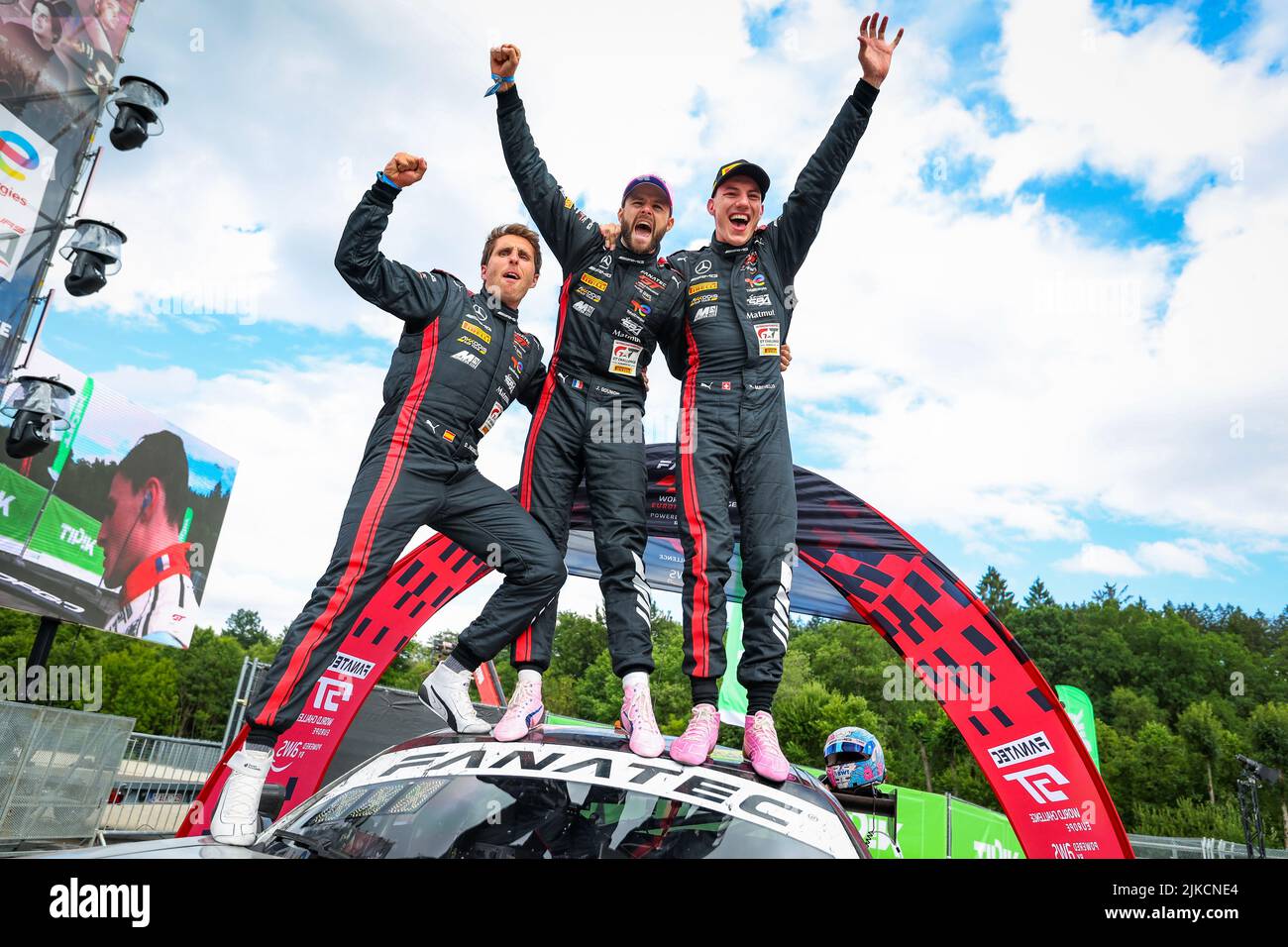 88 AMG Team AKKODIS ASP, Mercedes-AMG GT3 of Raffaele MARCIELLO, Daniel ...