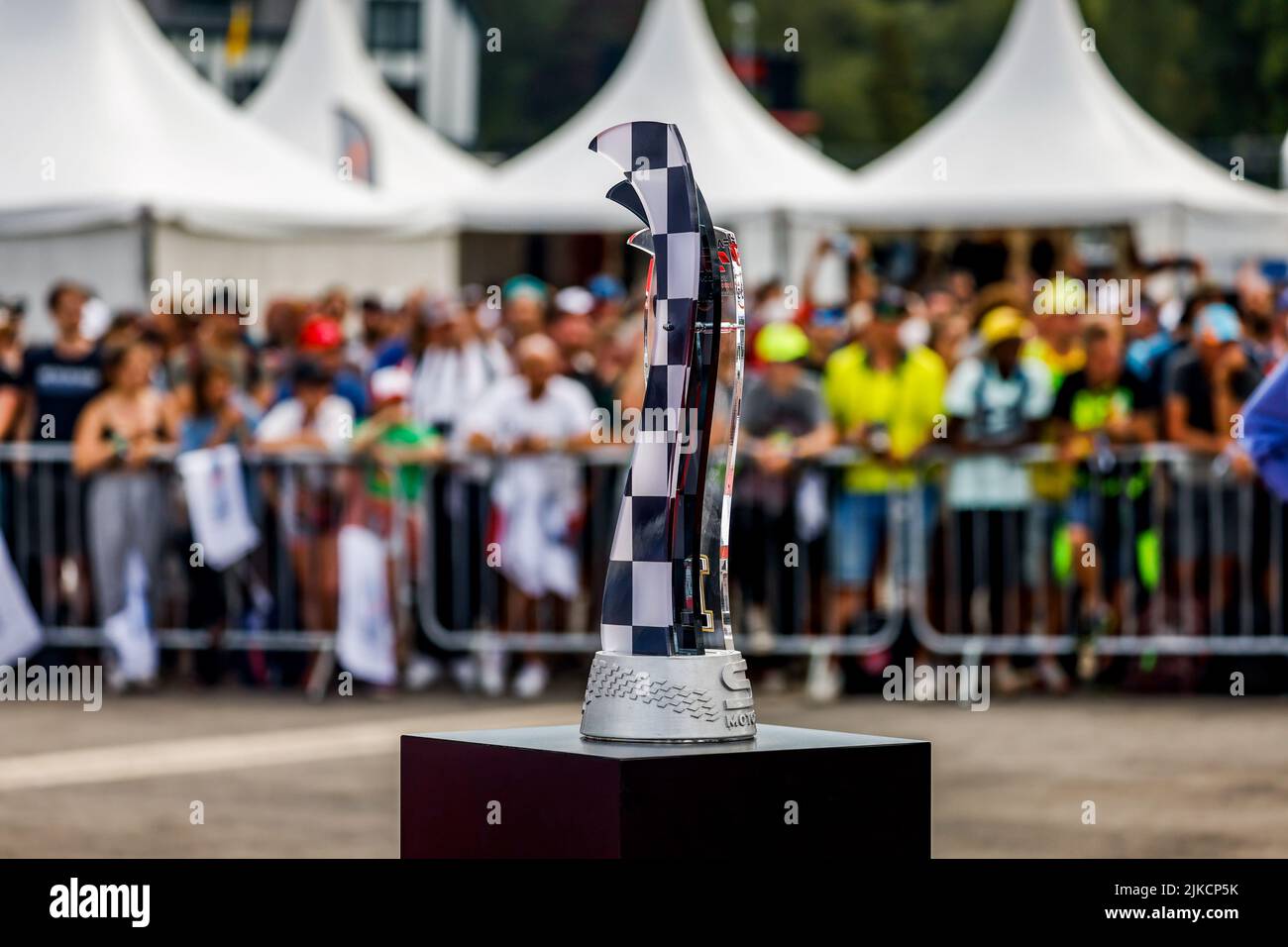 trophy, fans during the TotalEnergies 24 hours of Spa 2022, 7th round ...