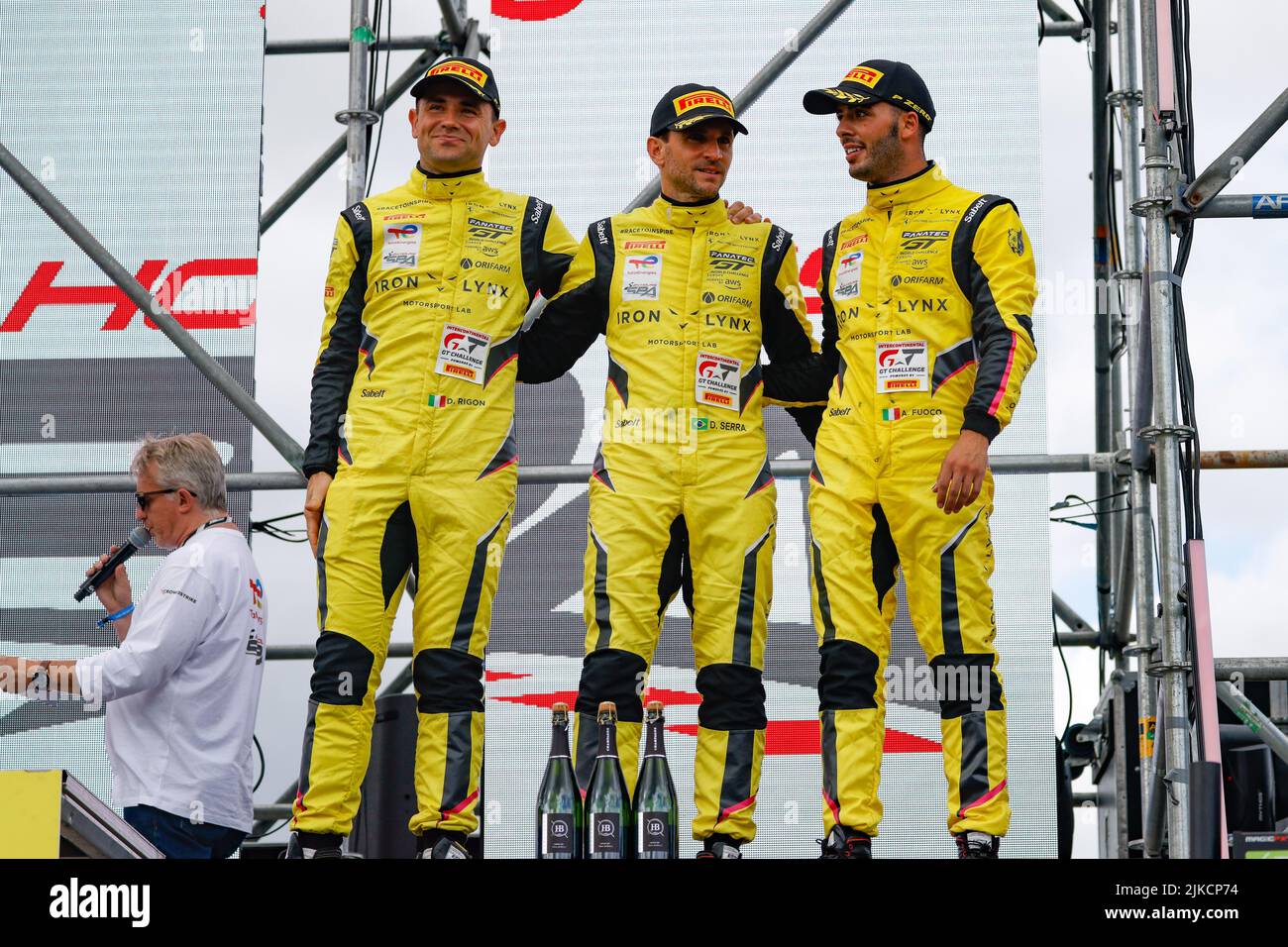 RIGON Davide, Iron Lynx, Ferrari 488 GT3, portrait, SERRA Daniel, Iron ...