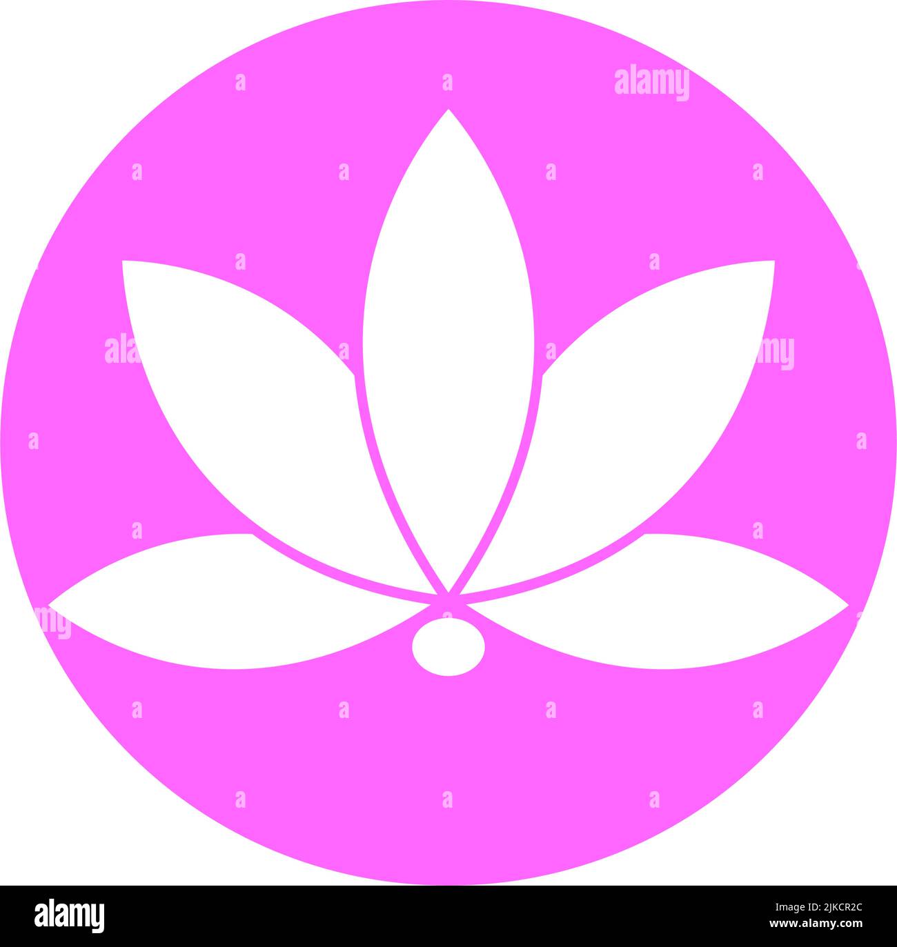 Lotus flower icon Stock Vector Images - Alamy