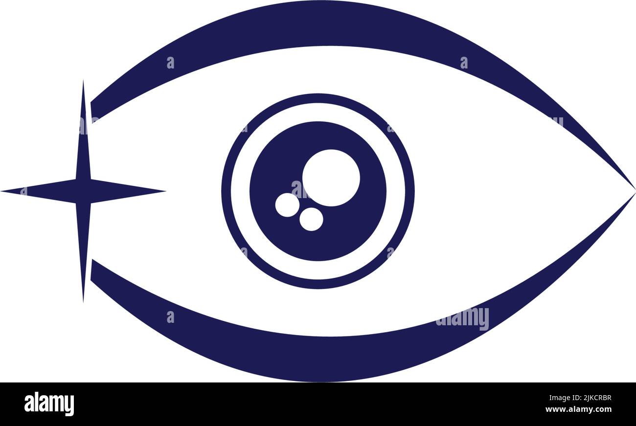 eye logo design Stock Vector Image & Art - Alamy