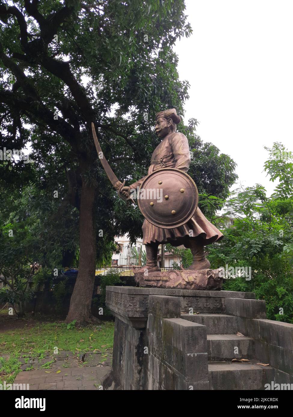Statue of a Sarkhel Kanhoji Angre in Alibag state Maharashtra india ...