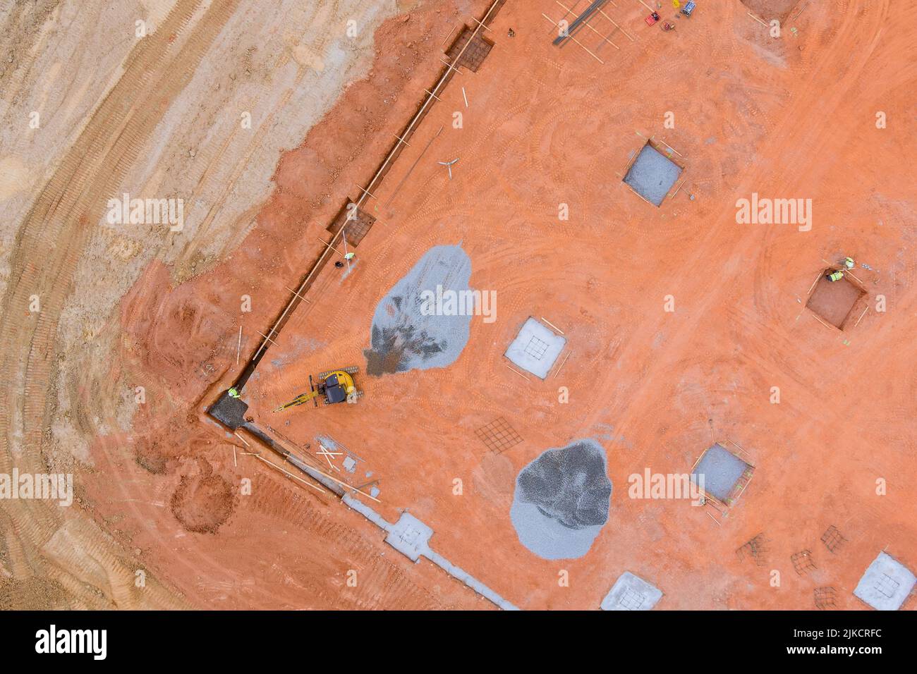 Foundation construction of building hi-res stock photography and images ...