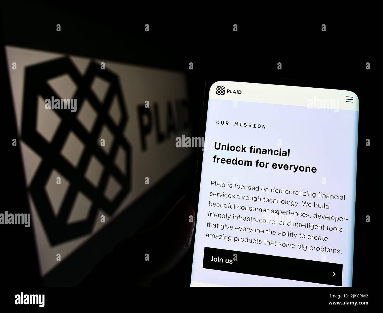 Plaid logo hi-res stock photography and images - Alamy