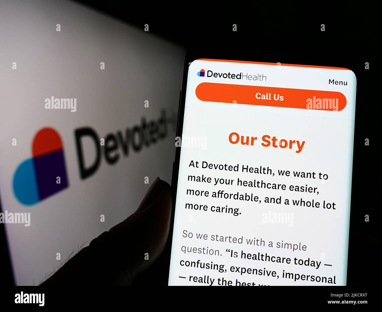 Devoted health inc hi-res stock photography and images - Alamy