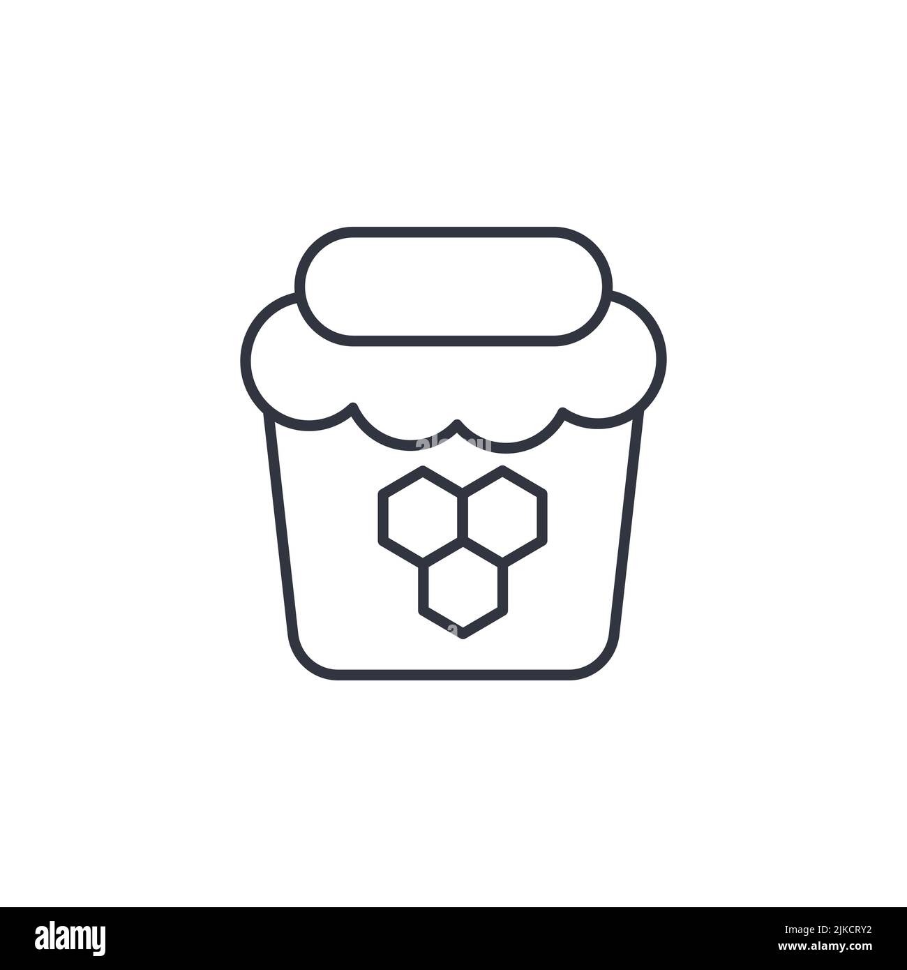 Vitamin icon linear logo Stock Vector Images - Alamy