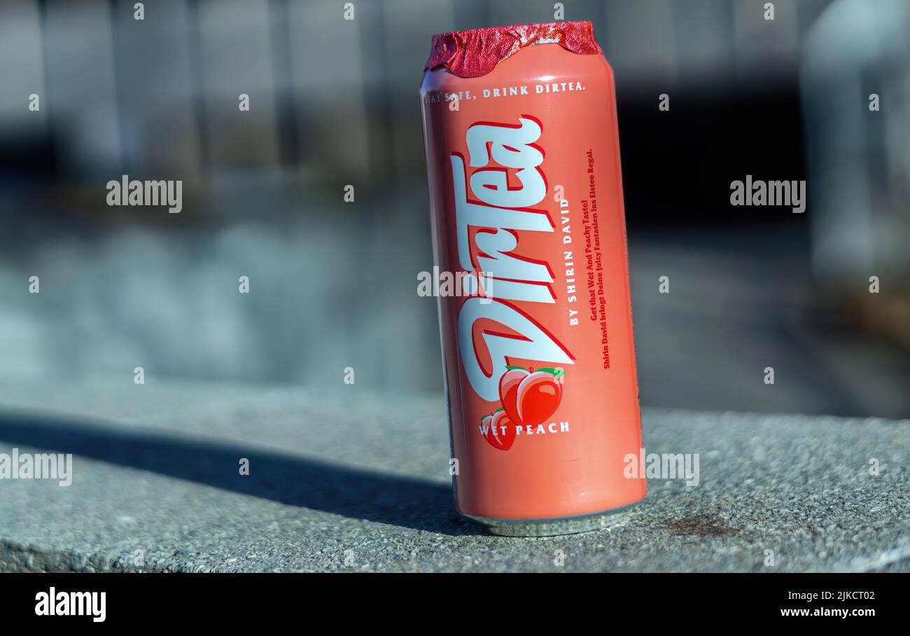 Stuttgart,Germany,January 01,2022:Castle square This is a full can of ...