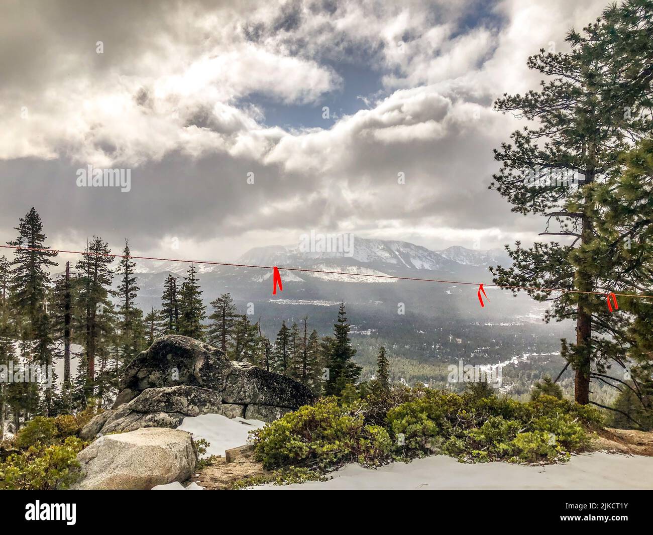 This was taken from the side of one of the many mountains surrounding ...