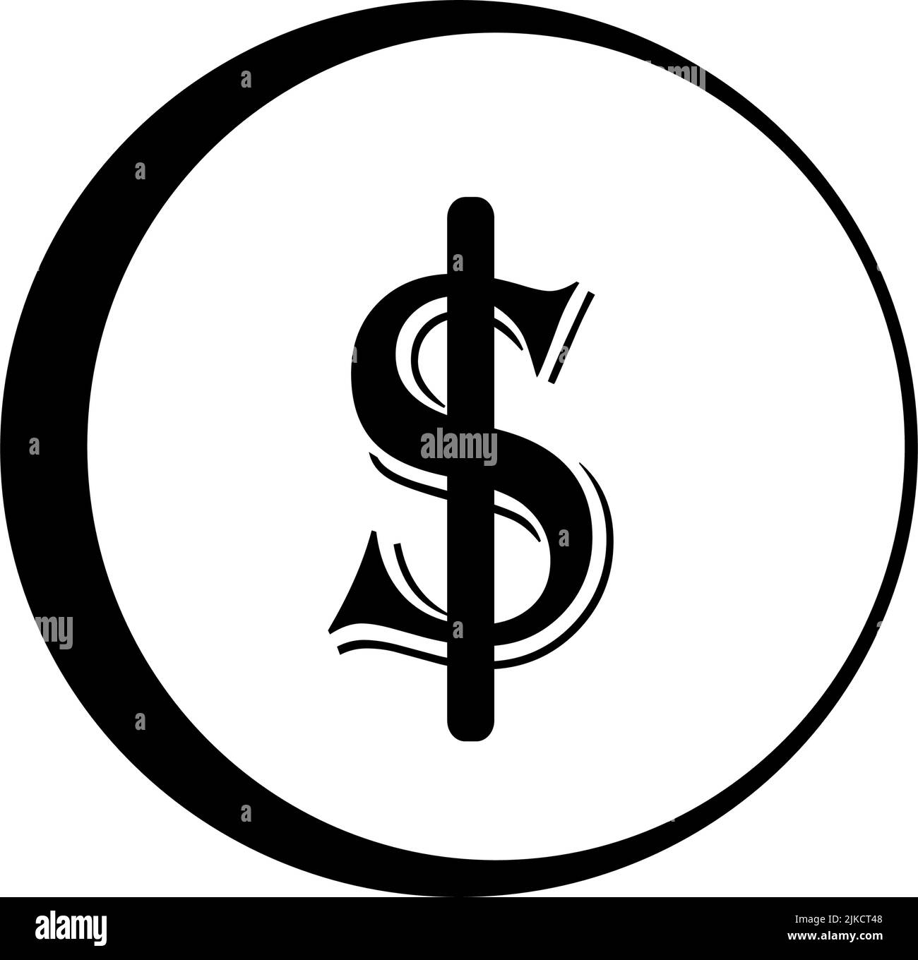 dollar symbol logo vector illustration good image design Stock Vector ...
